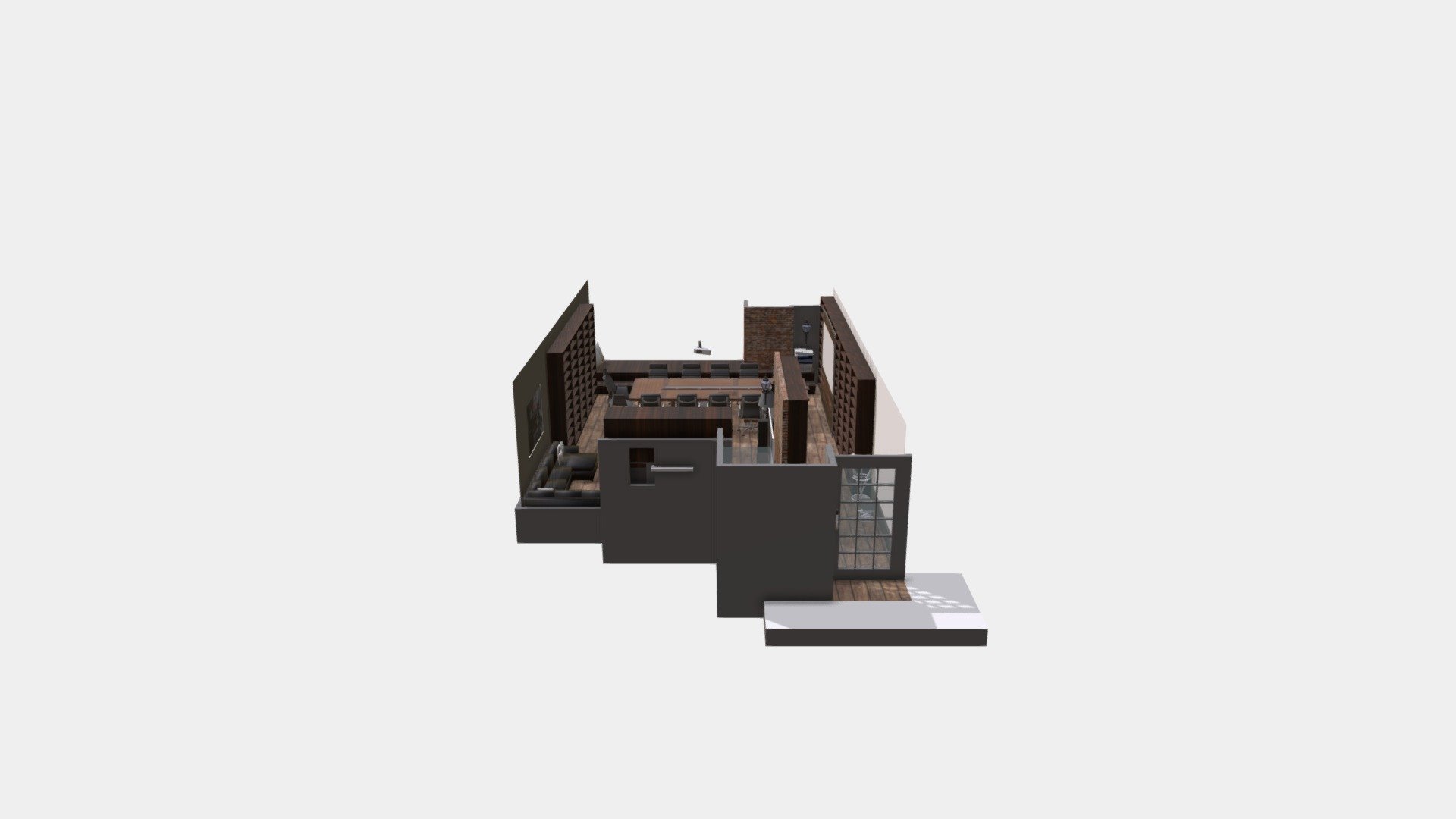 Office - 3D model by more. furniture 創意家居 (@morething) [f9f0557 ...
