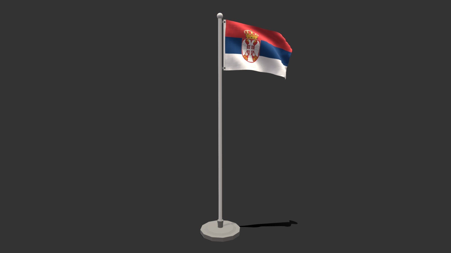 Seamless Animated Serbia Flag - Buy Royalty Free 3D model by chroma3d ...