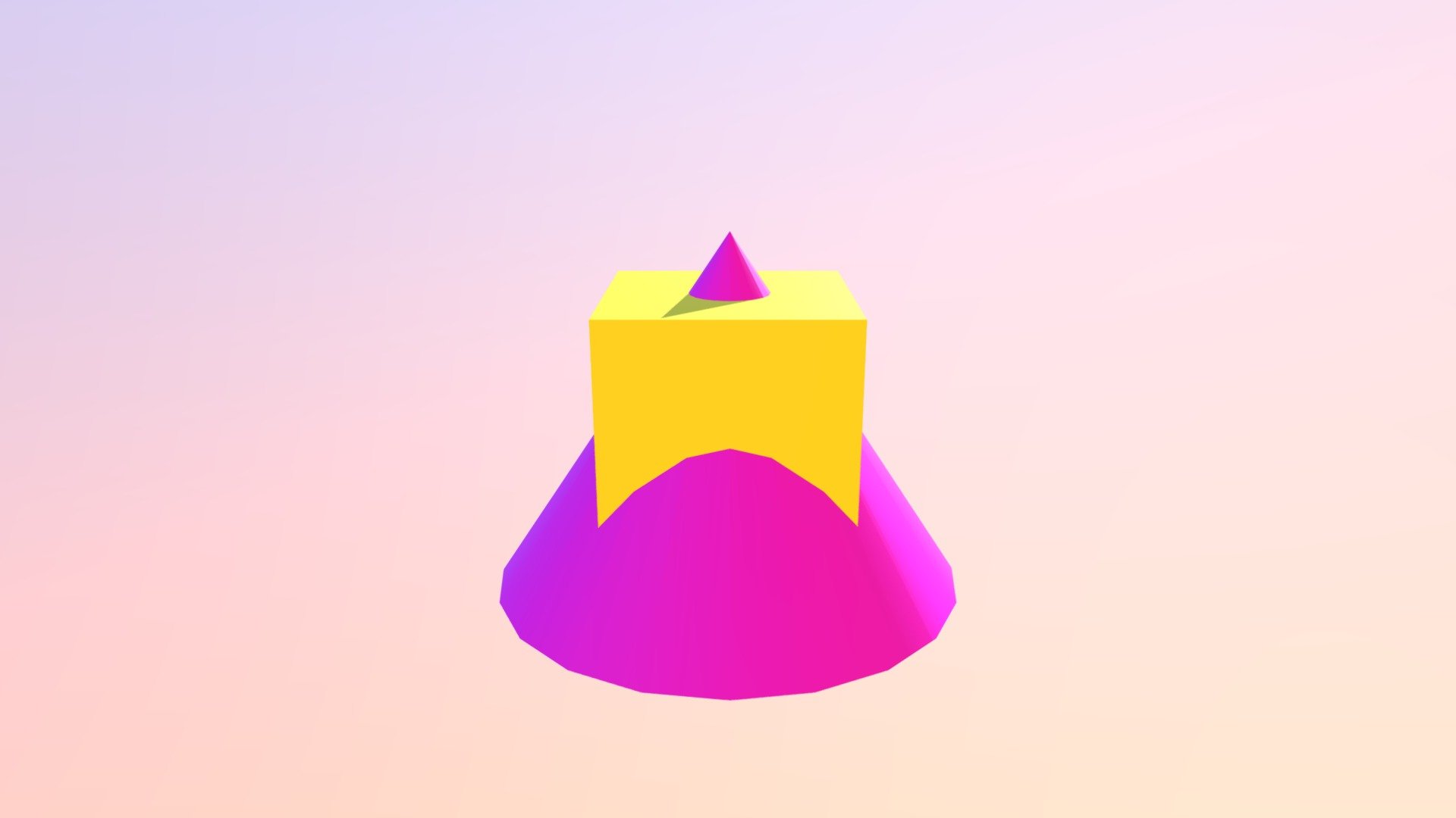 Box Cone - 3D model by obiby [f9f231e] - Sketchfab
