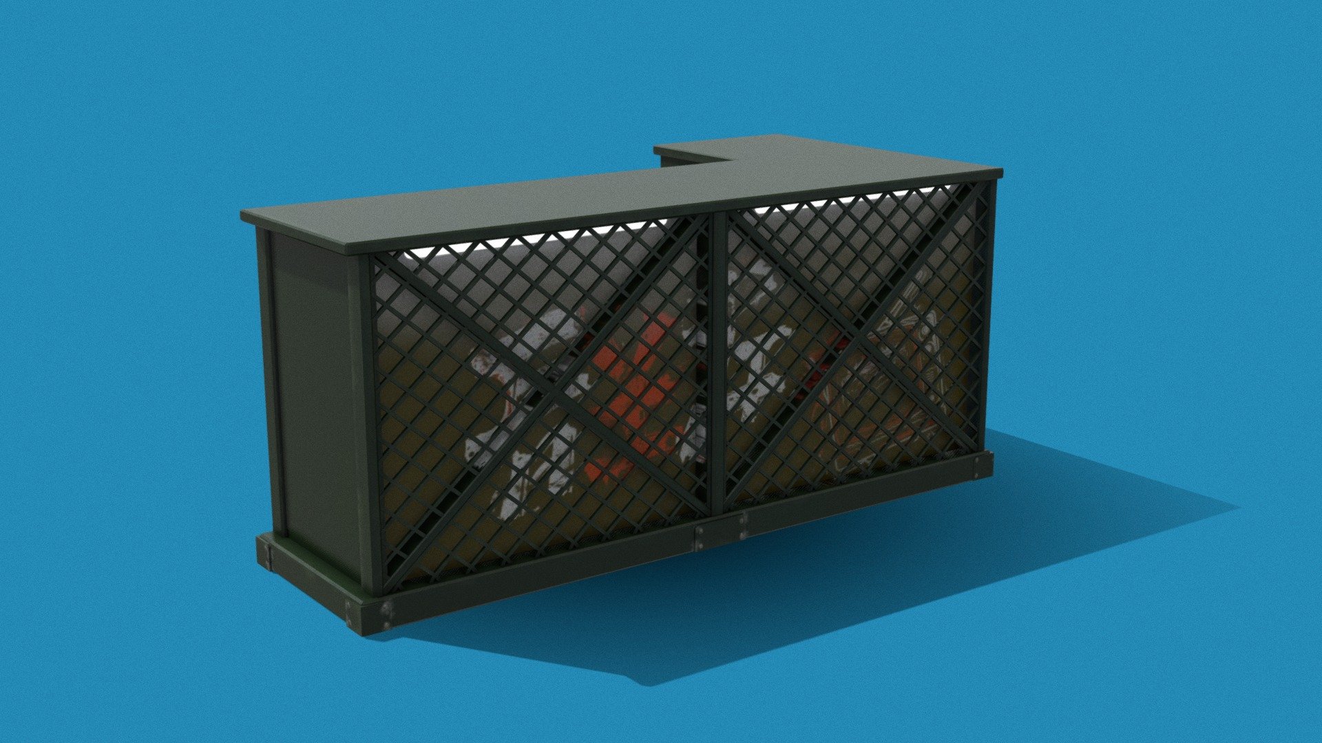 Stylized Bar Counter [ ZenlessZoneZero Fanart ] - Download Free 3D ...