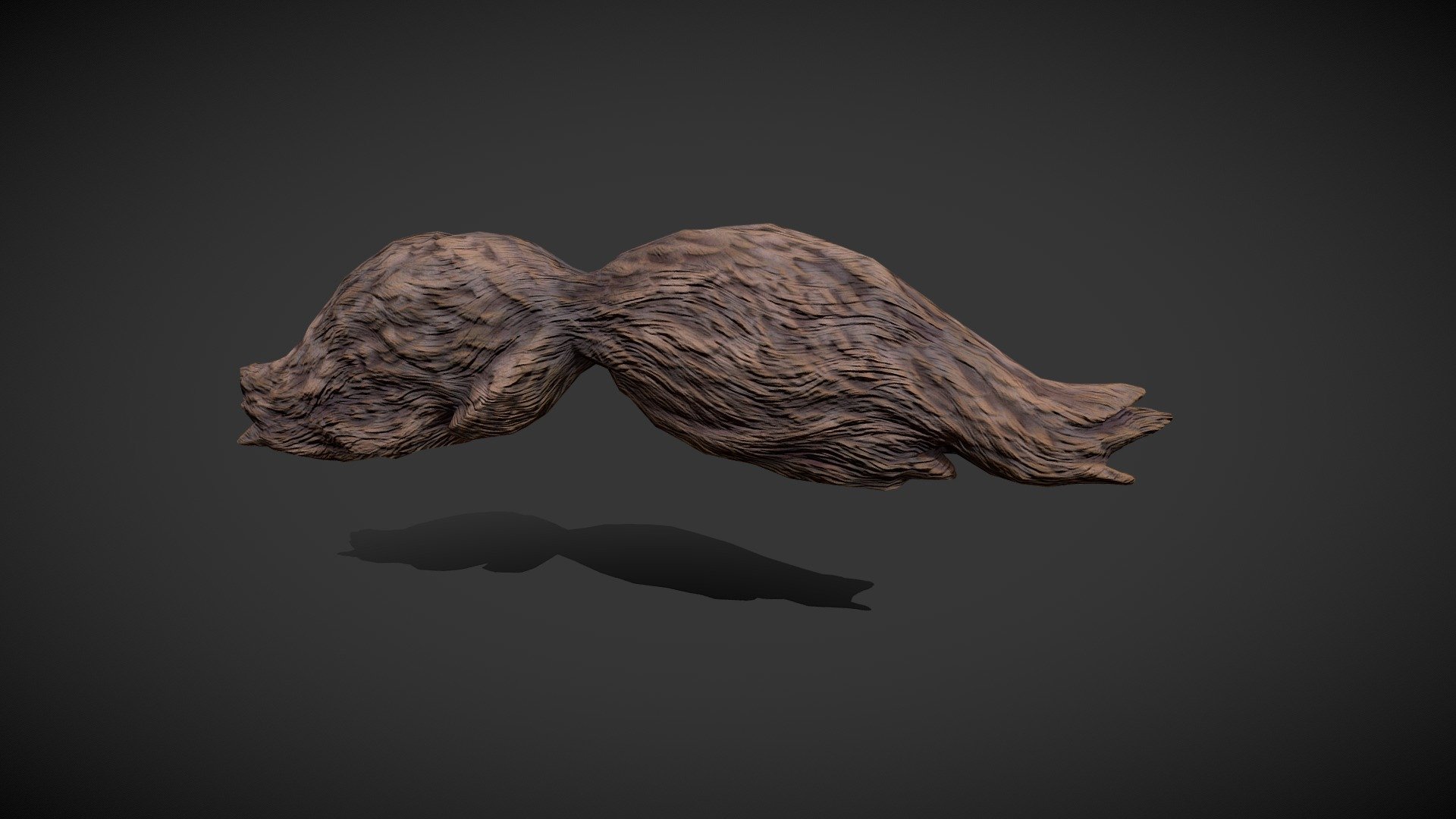Muskateer Mustache - 3D model by paburoviii [f9f432a] - Sketchfab