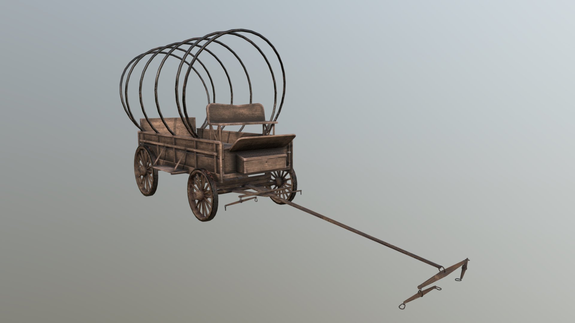 Wagon - 3D model by jsteuber [f9f4f5b] - Sketchfab