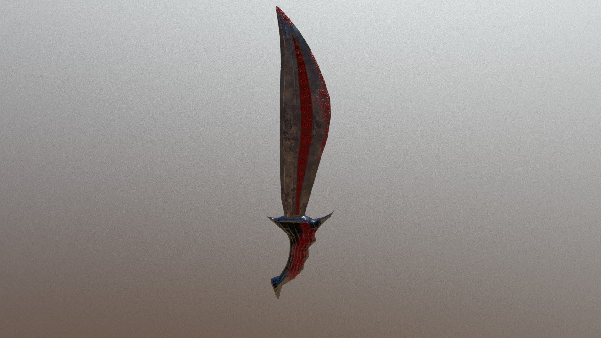 Demonic Sword - 3D model by maxnormand [f9f5dc8] - Sketchfab