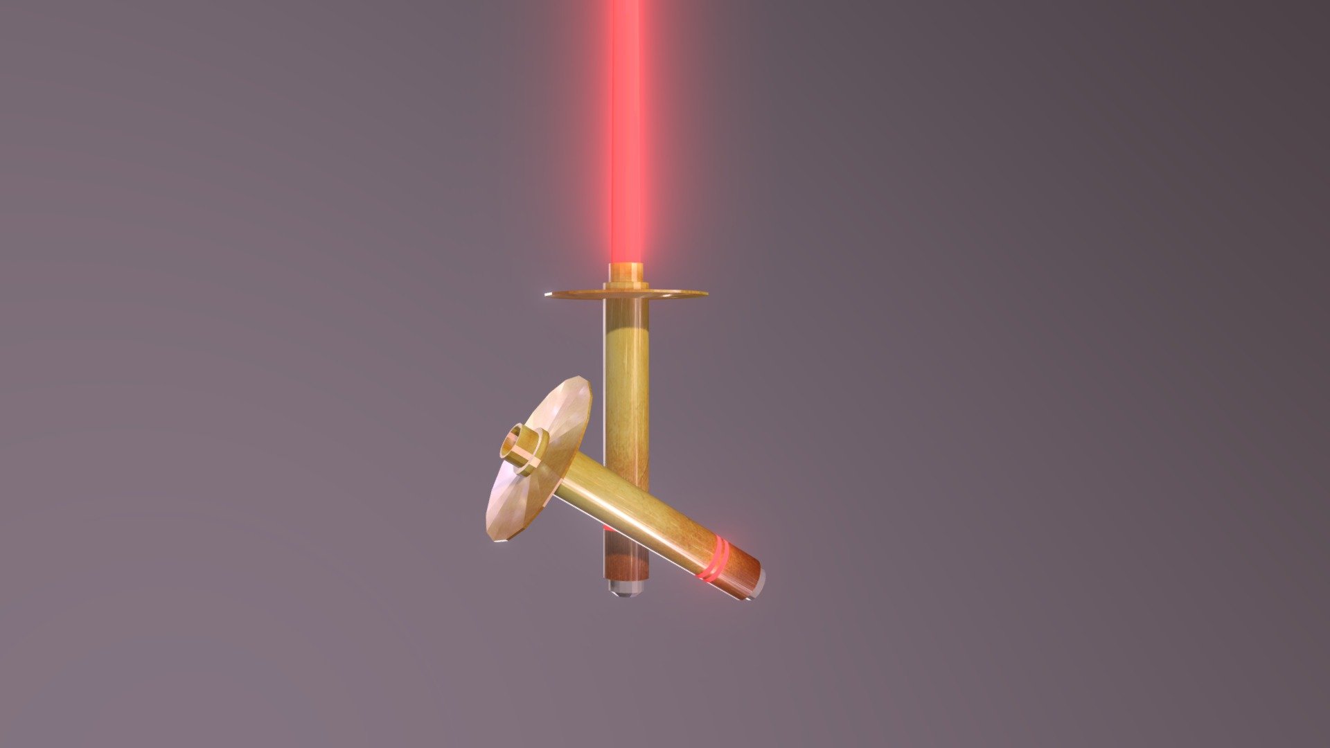 sable laser 2 / sable dorado - 3D model by Sergio180 [f9f64b5] - Sketchfab