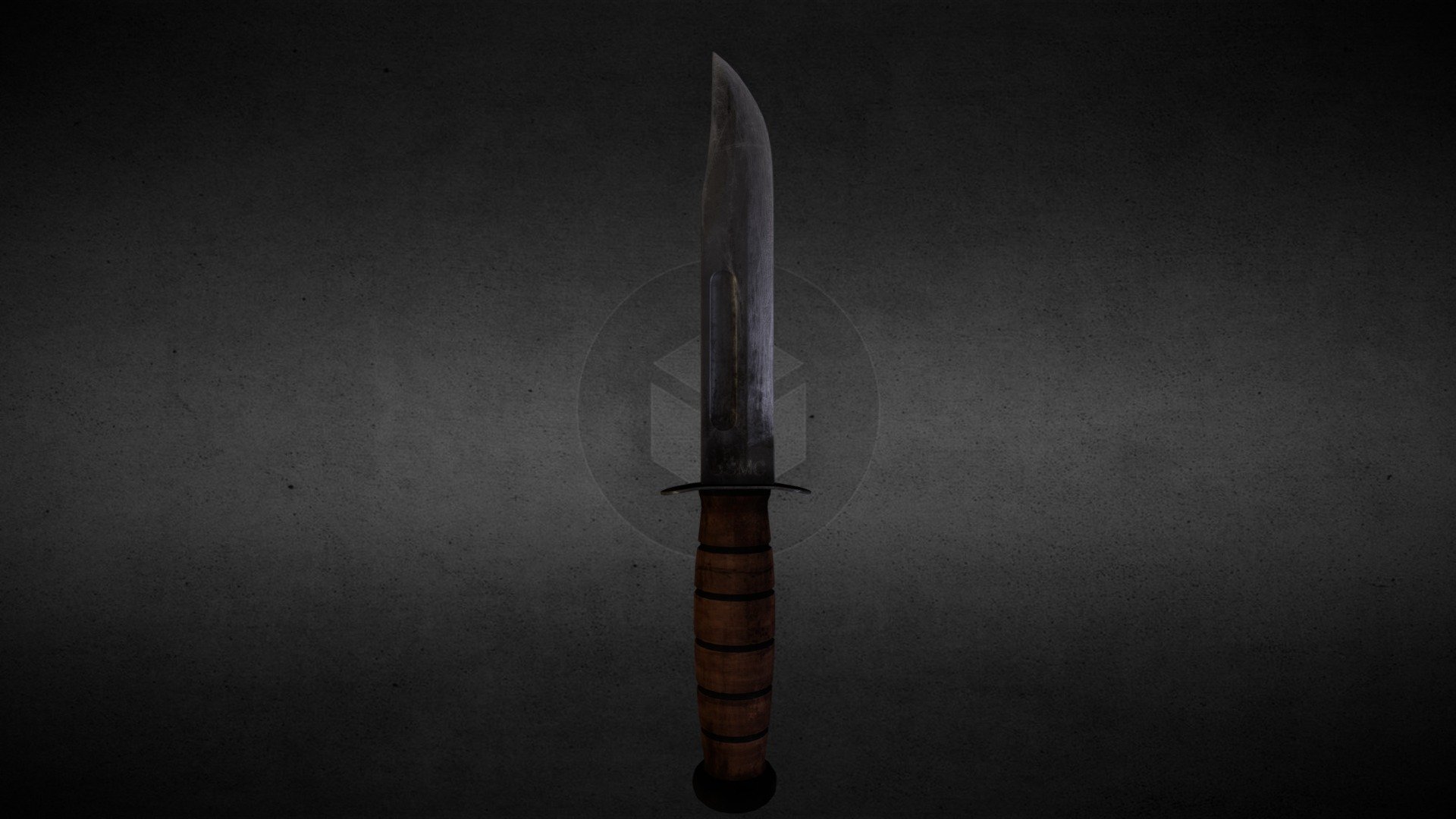KA BAR - 3D model by tomax [f9f6f29] - Sketchfab