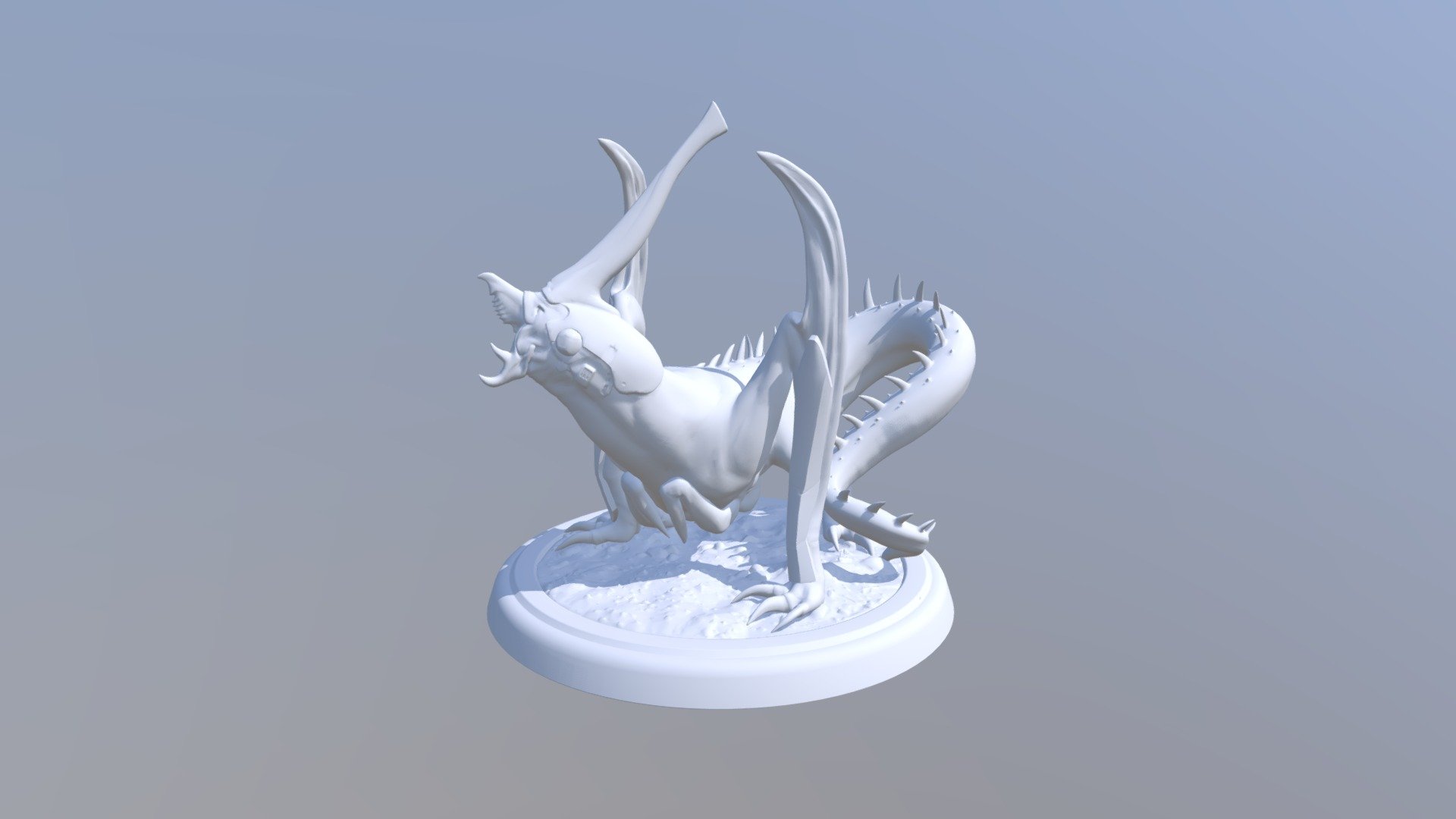 Dragon Pose 15 - 3D model by archidont2 [f9f7338] - Sketchfab