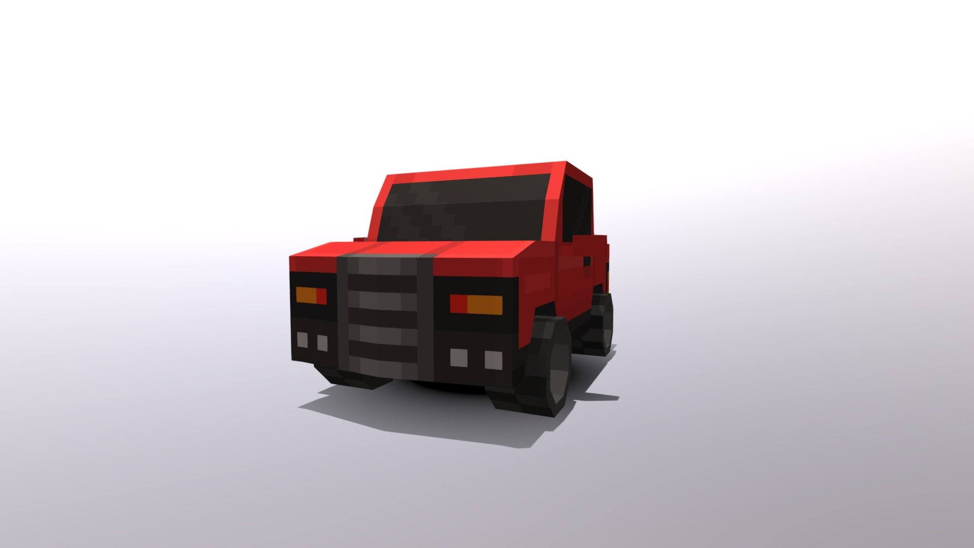 Low-Poly Truck from tutorial - 3D model by !!Mr_Doge! (@2211doge1122 ...