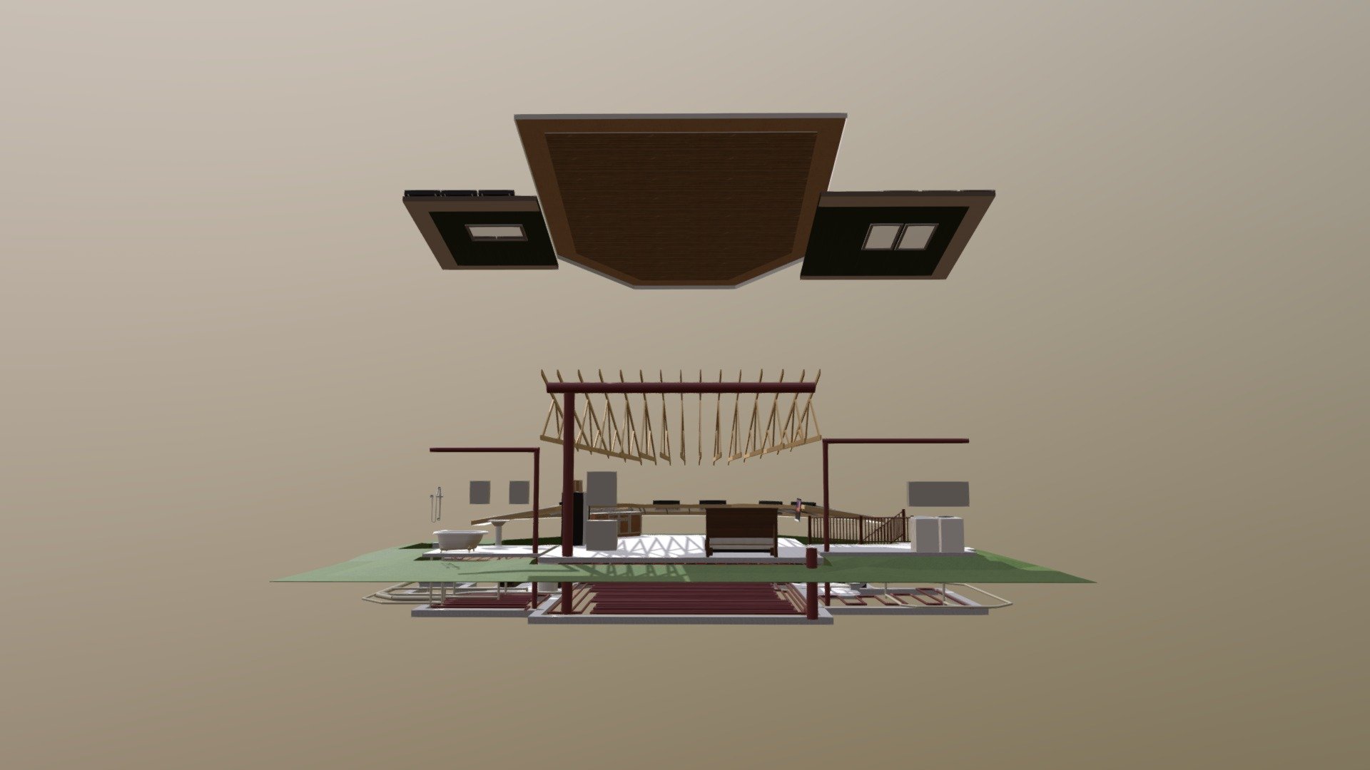 Storm Studio No Walls - 3D model by fanshare [f9f8d37] - Sketchfab