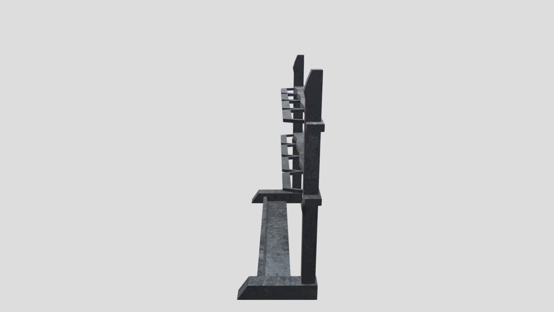 Weapon Stand - 3D model by kyletiffany [f9f8f53] - Sketchfab