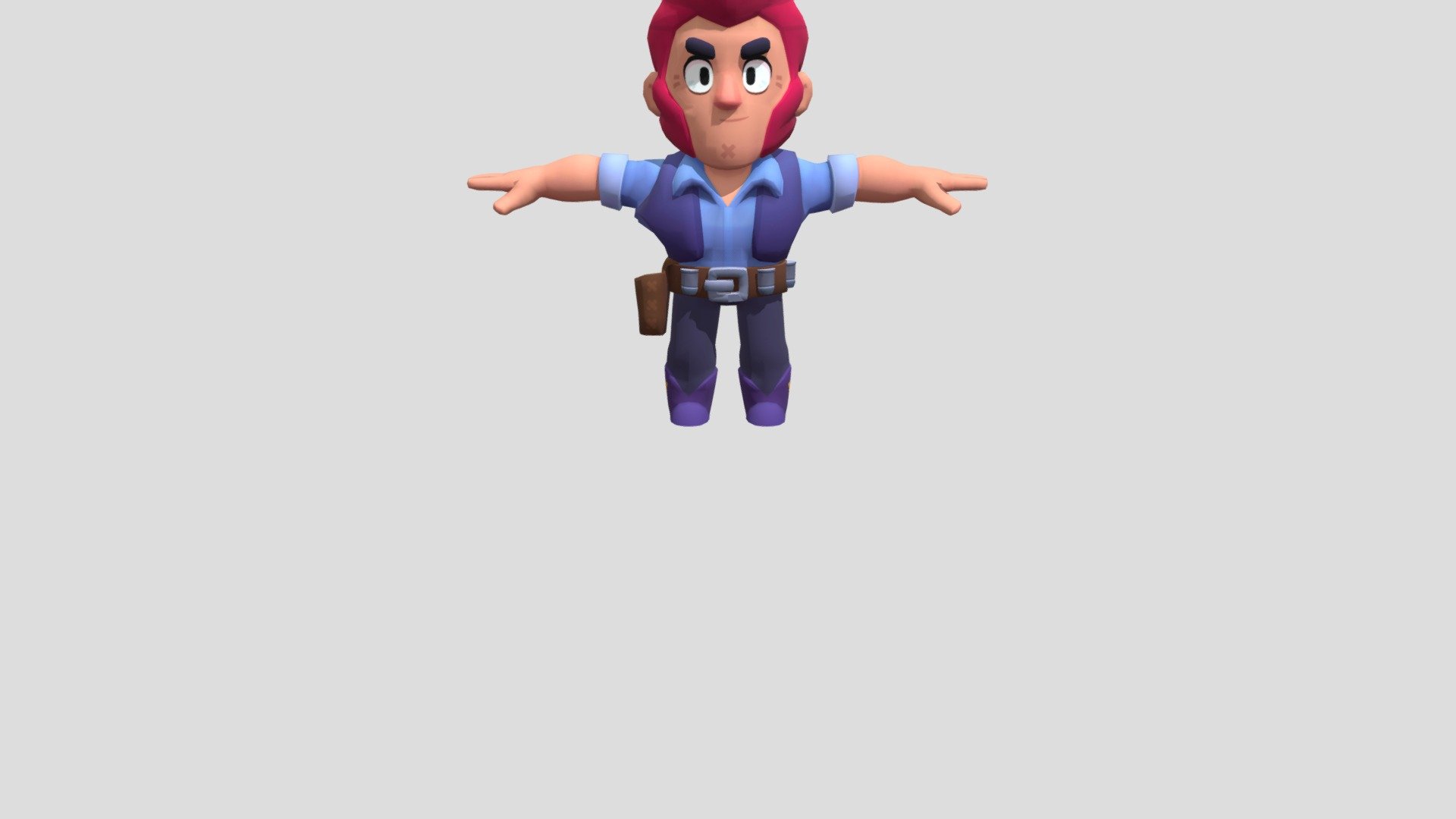Brawl Stars - Colt - Download Free 3D model by 3D by Renato👽 ...