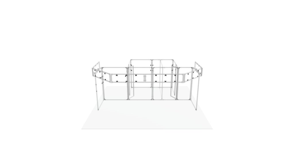 VO1701326 4x3m booth - 3D model by dominiek_cardoen [f9f9342] - Sketchfab