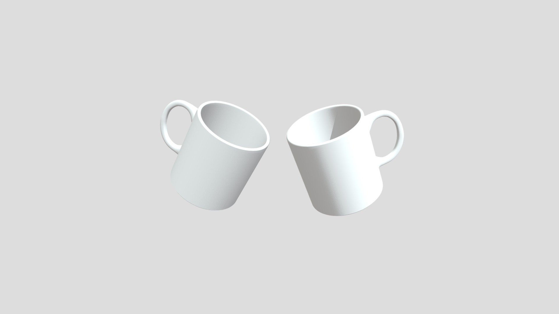 Mugs - 3D model by bryanraian [f9f9a3d] - Sketchfab