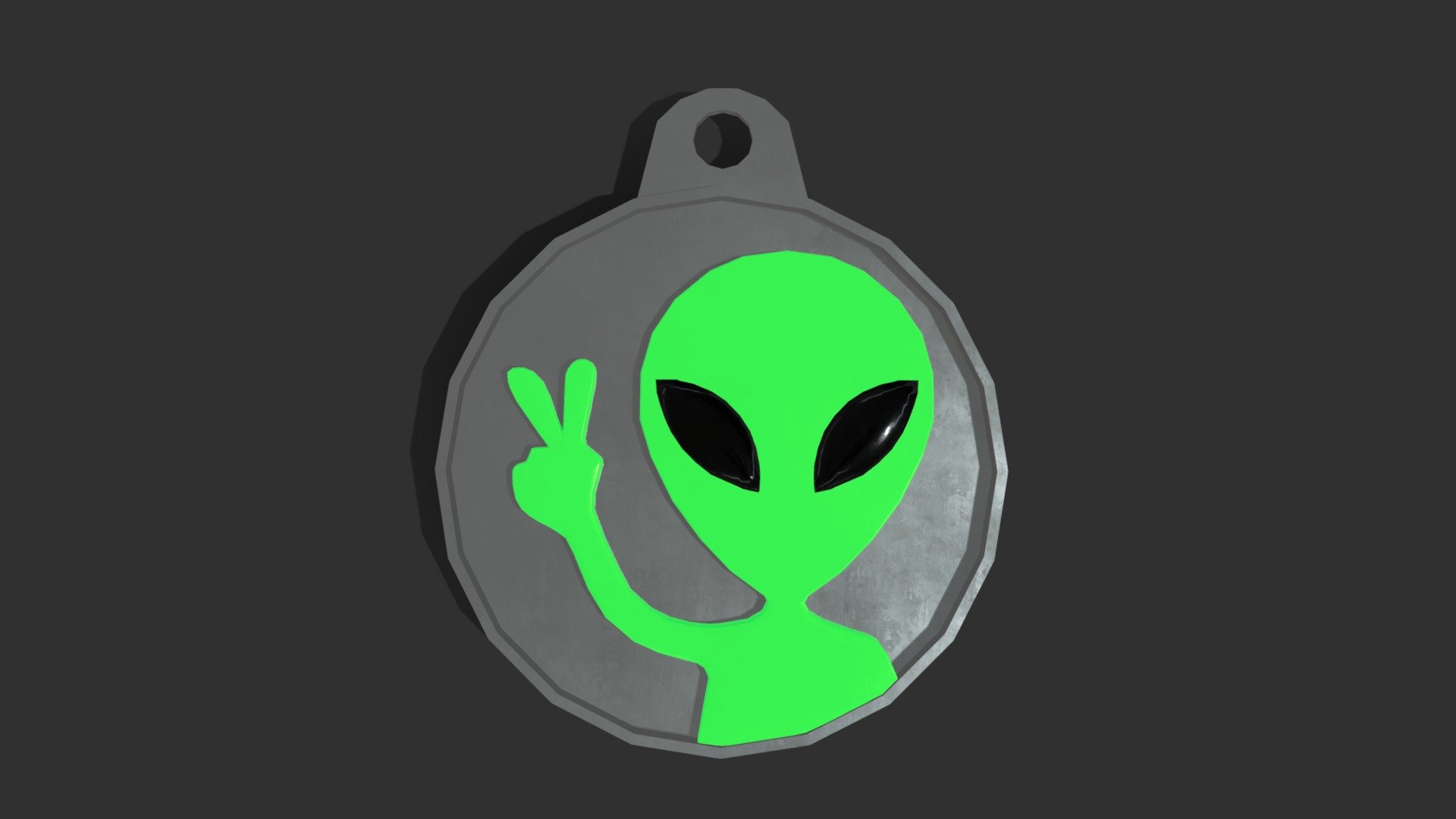 Alien Keyring - Download Free 3D model by Tomas Rubianes (@rasamot ...