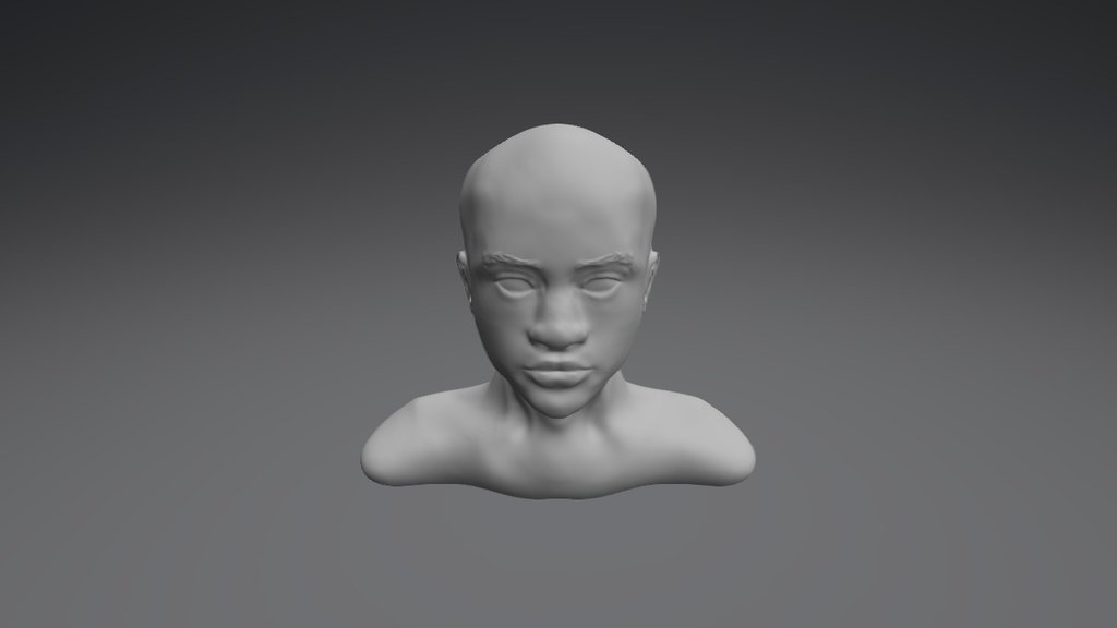 Human Head - 3D model by rustykue [f9fad1c] - Sketchfab