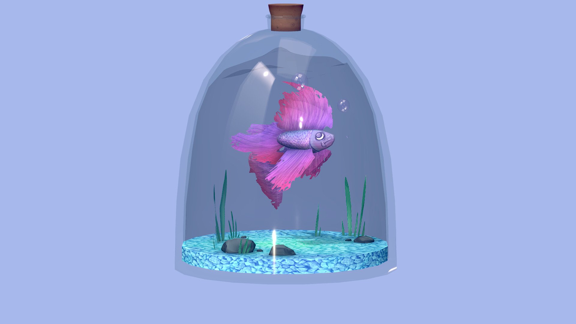 fishy boy - 3D model by bridgedpolys [f9fb71c] - Sketchfab