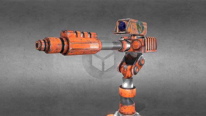 Sentry-turret 3D models - Sketchfab