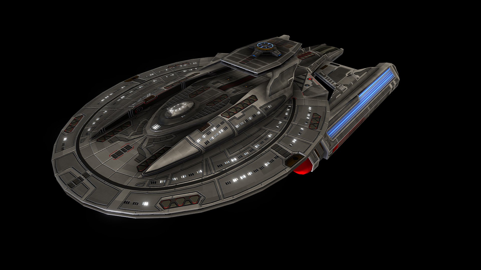 Luna Class - 3D model by Husker2101 (@husker1982) [f9fc2da] - Sketchfab