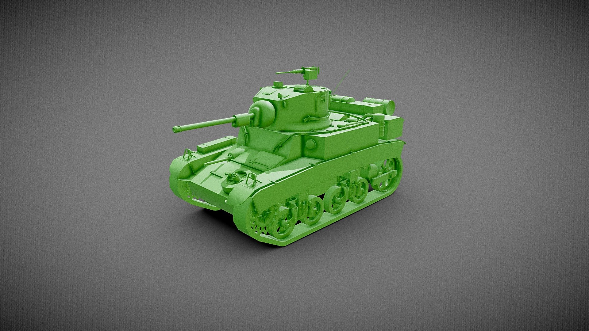 M3 Stuart Base Mesh V2 - Buy Royalty Free 3D model by TankStorm [f9fcee6] - Sketchfab Store