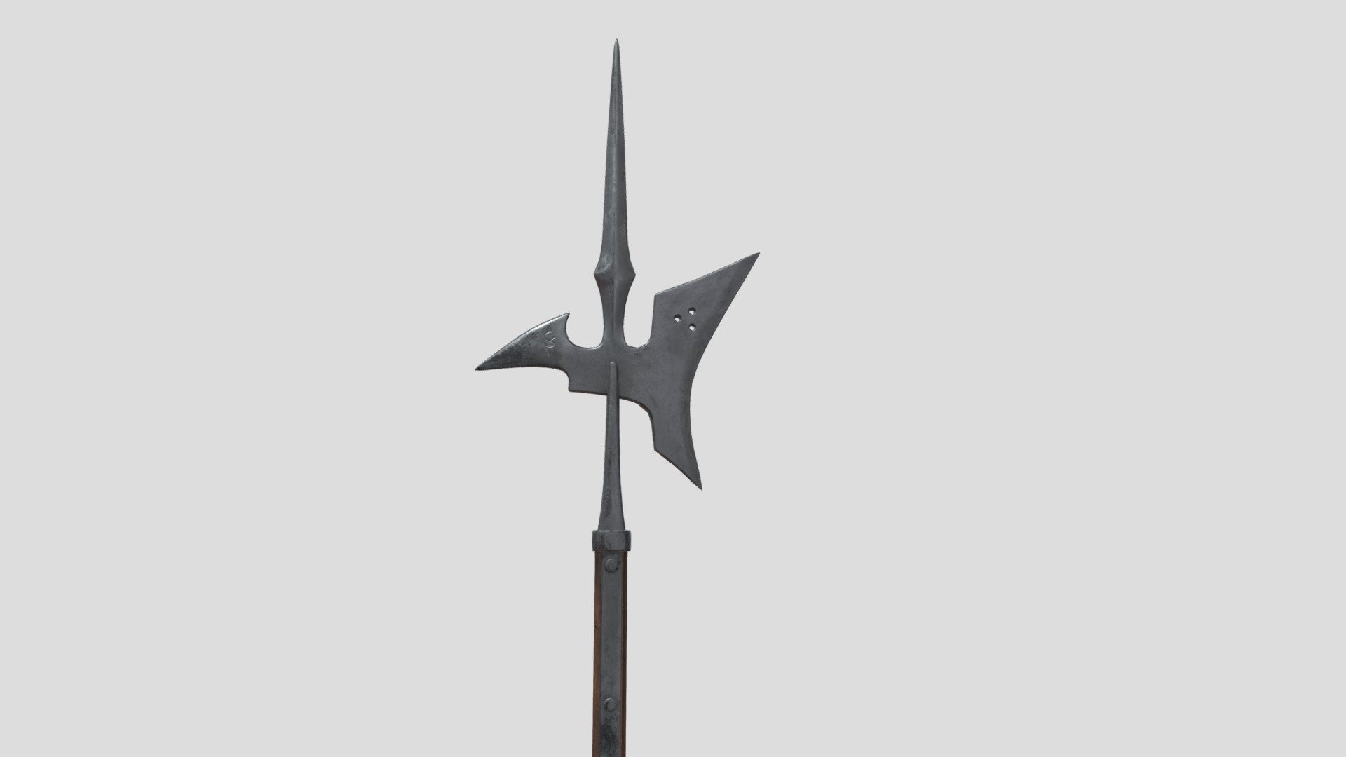 Halberd - Buy Royalty Free 3D model by Tom McGrath (@TomMcGrath ...