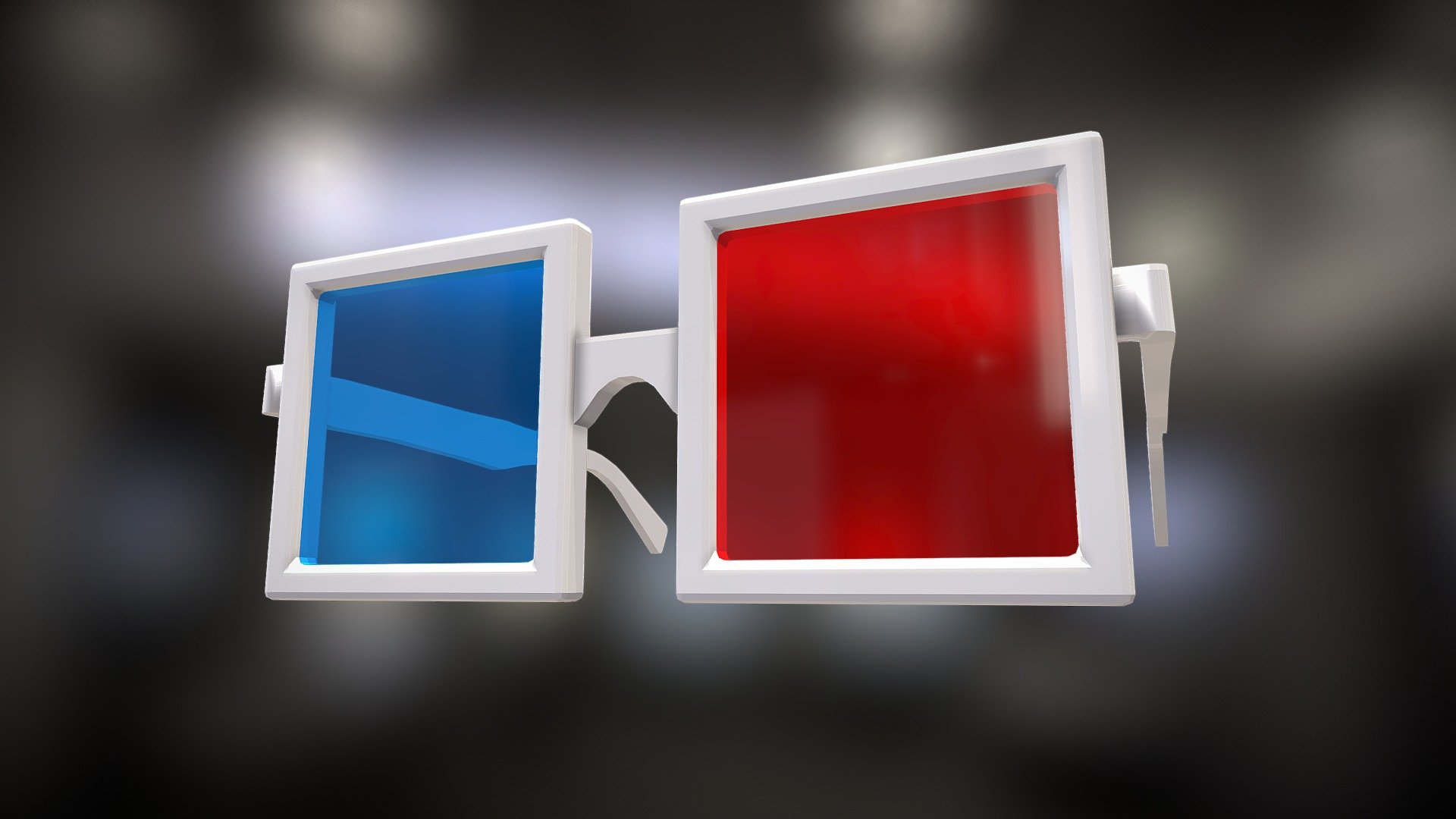 Square 3D Glasses - Buy Royalty Free 3D model by AnshiNoWara [f9fff95 ...