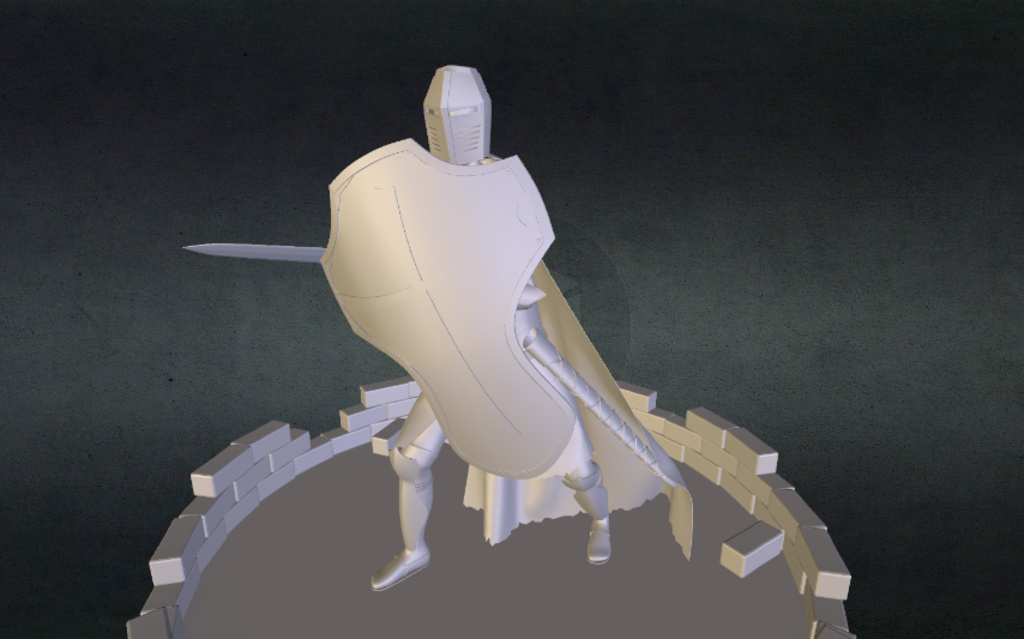 Knight Templar - 3D model by Lucas Basile (@lennox) [fAokAmB] - Sketchfab