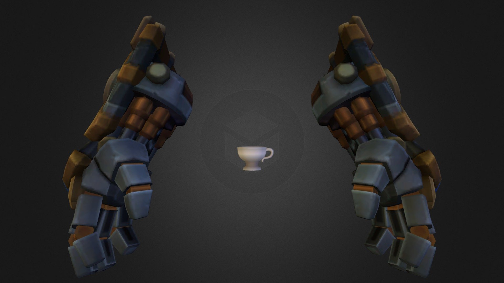 Vi (arms...and teacup) - 3D model by CombatCube [fGRh7NQ] - Sketchfab