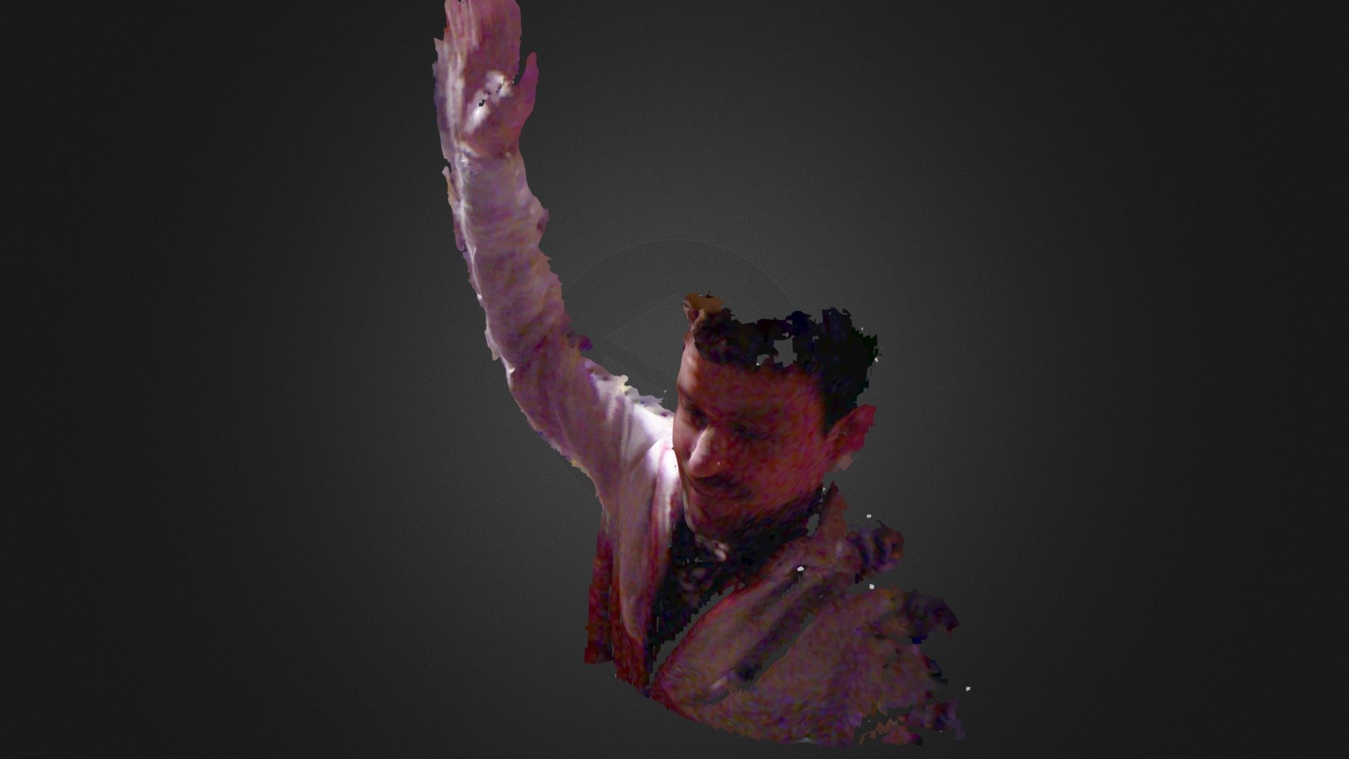 Hand in air - 3D model by gnicholasgreen [fH0EChm] - Sketchfab