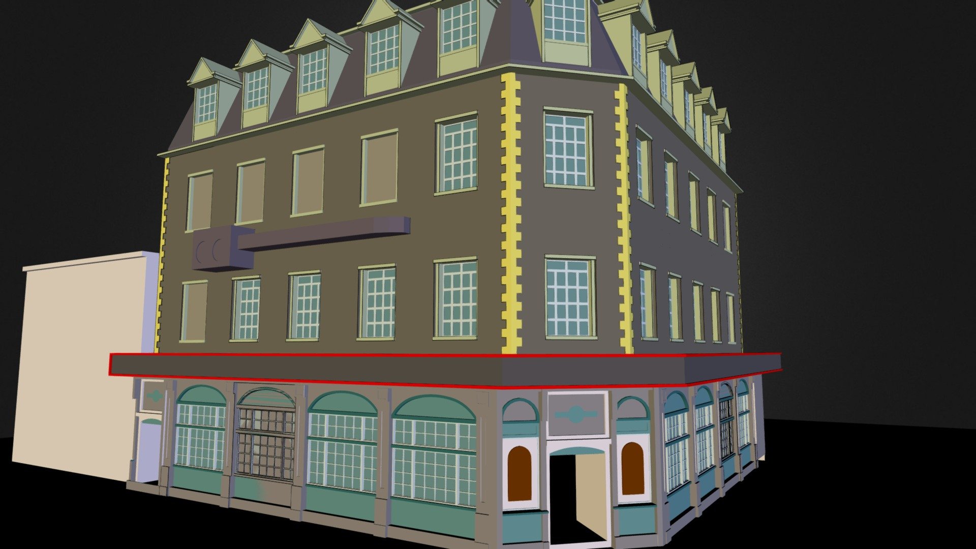 The Pub Dishonoured - 3D model by osramd [fQj5zvq] - Sketchfab