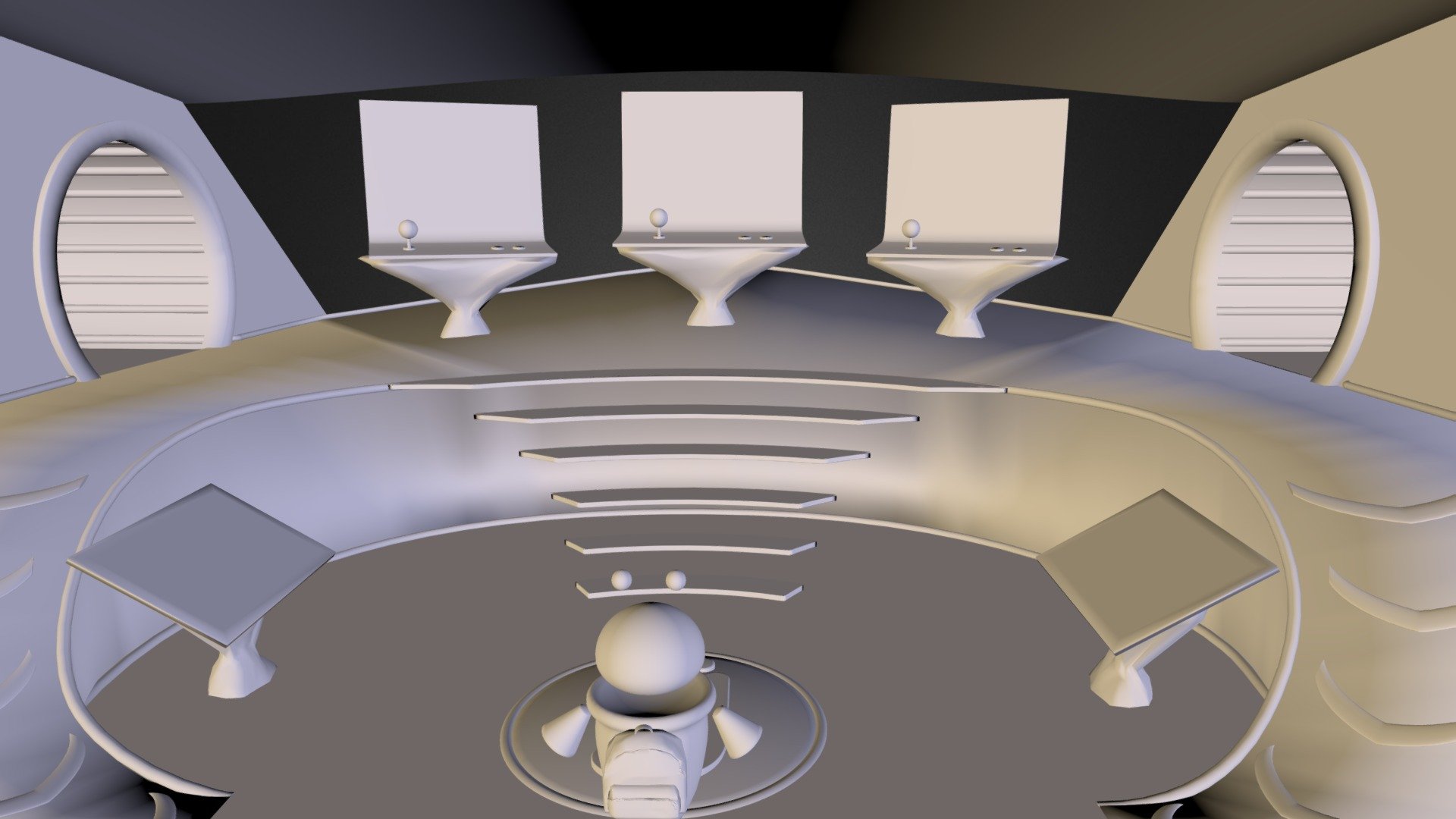 Space Arcade - 3D model by krutchh [fRTxJq3] - Sketchfab