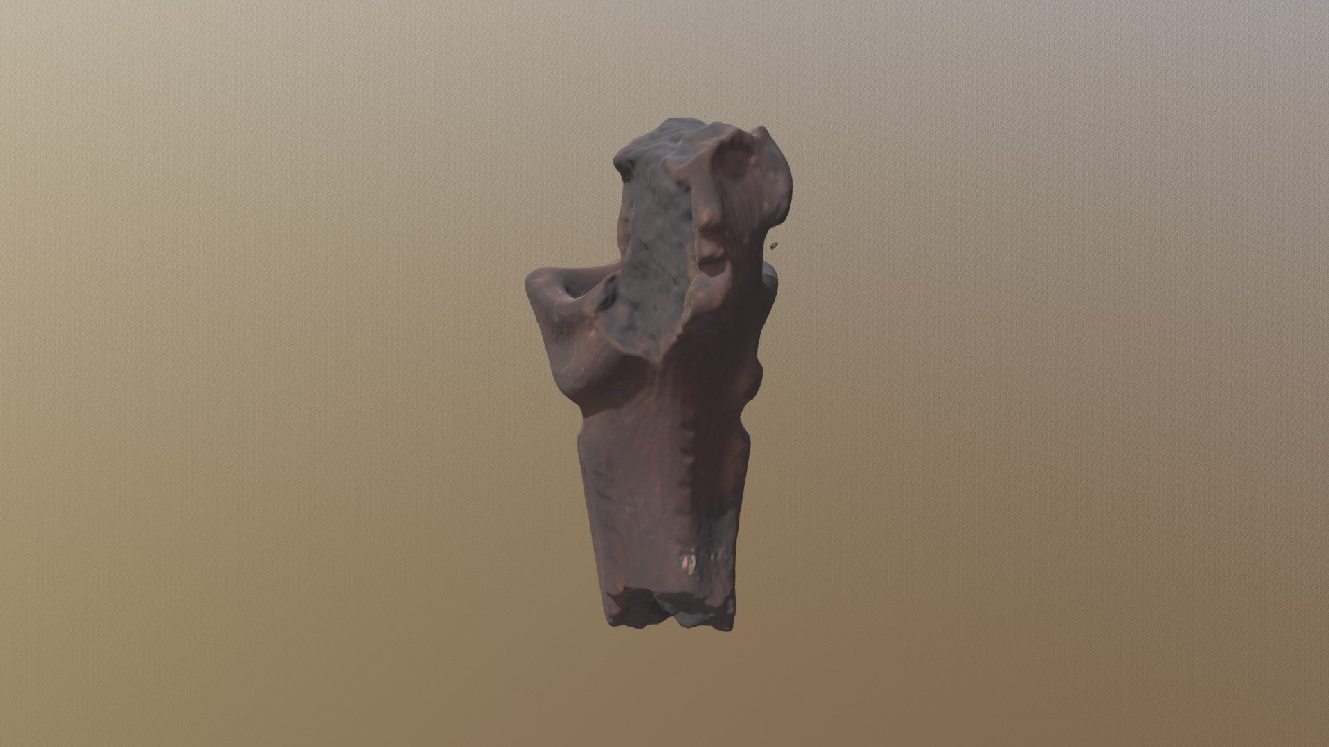 pinch-face smoking pipe (NS 11218) - 3D model by Royal Ontario Museum ...