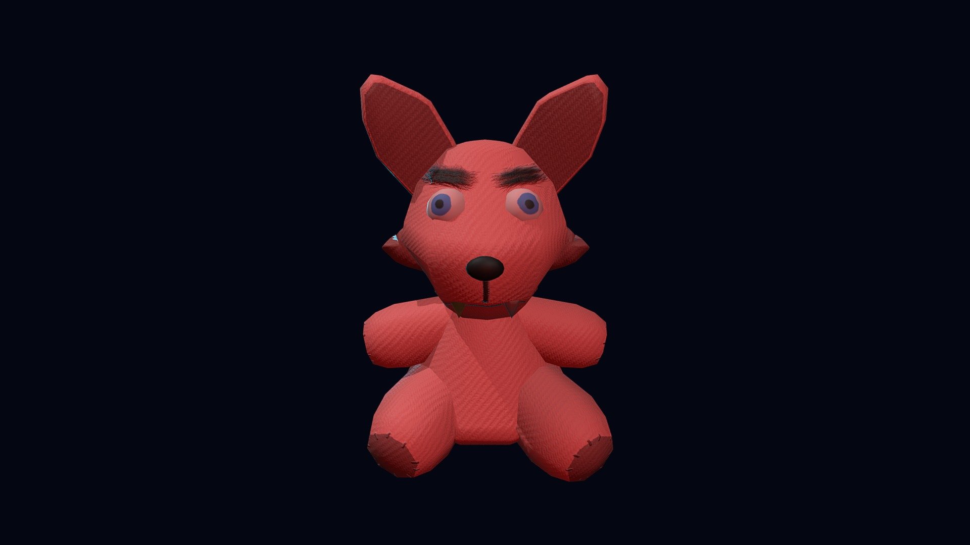 Fox Plushie - 3D model by QuantumSolstice [fa00878] - Sketchfab
