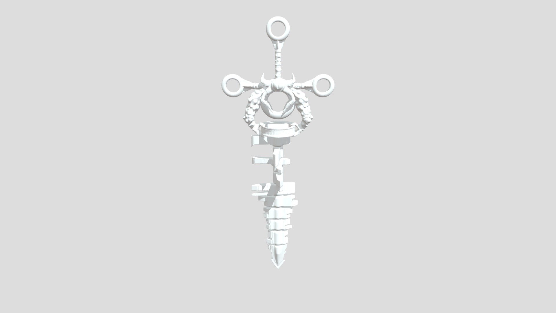 Mecha Sword - 3D model by DmitryGoshin (@krabplar) [fa020df] - Sketchfab