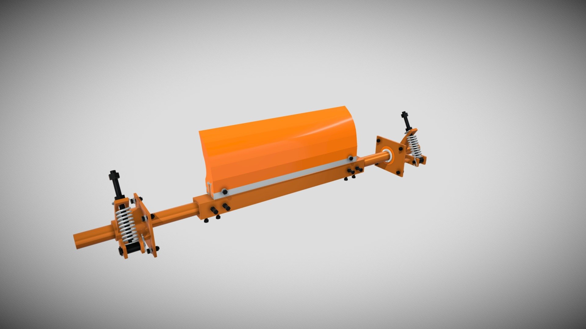 belt cleaner -上海禾泓机械有限公司 - 3D model by jingyi88 [fa0267e] - Sketchfab