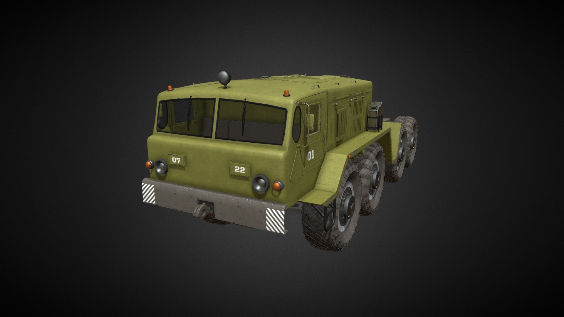 MAZ-537 - 3D model by Yolo (@yolo_7) [fa02f6d] - Sketchfab