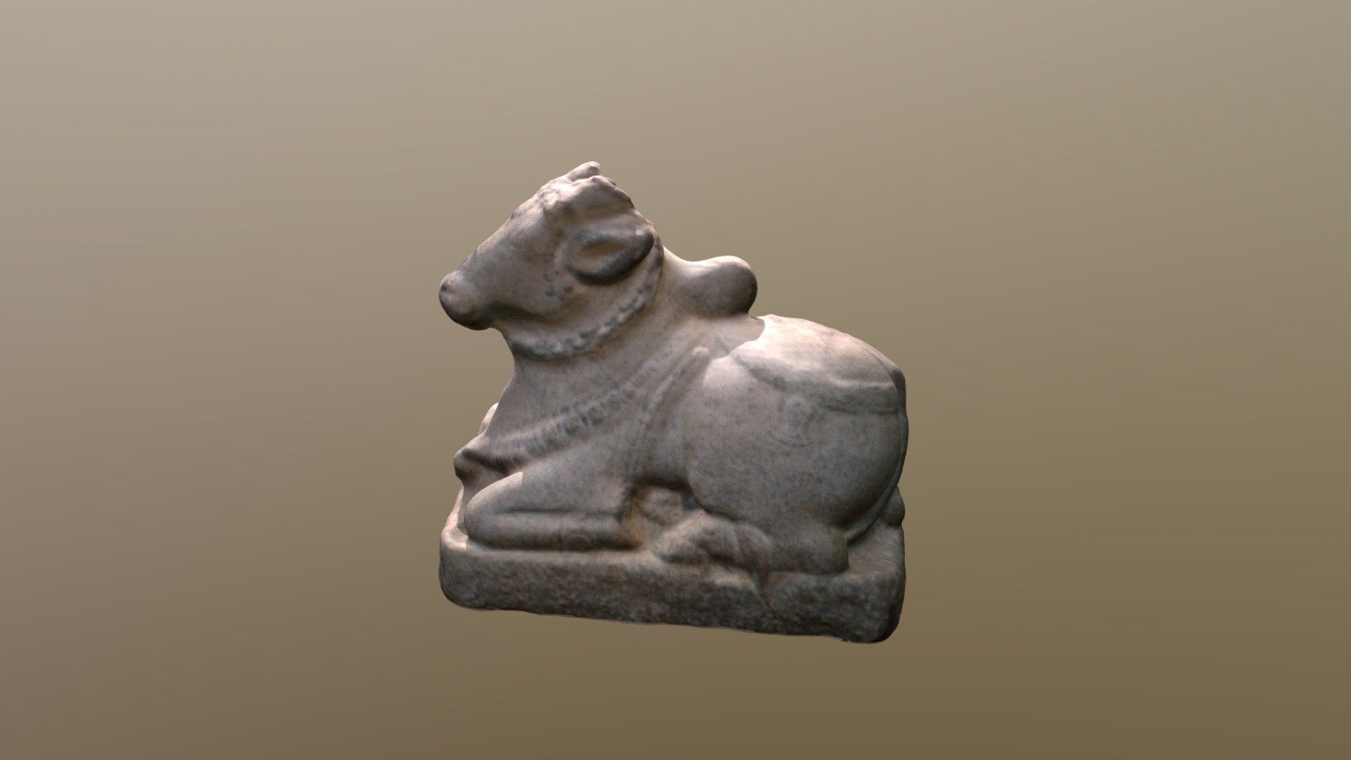 Deccan Nandi from 1500s (VCU_3D_4627) - 3D model by Virtual Curation ...