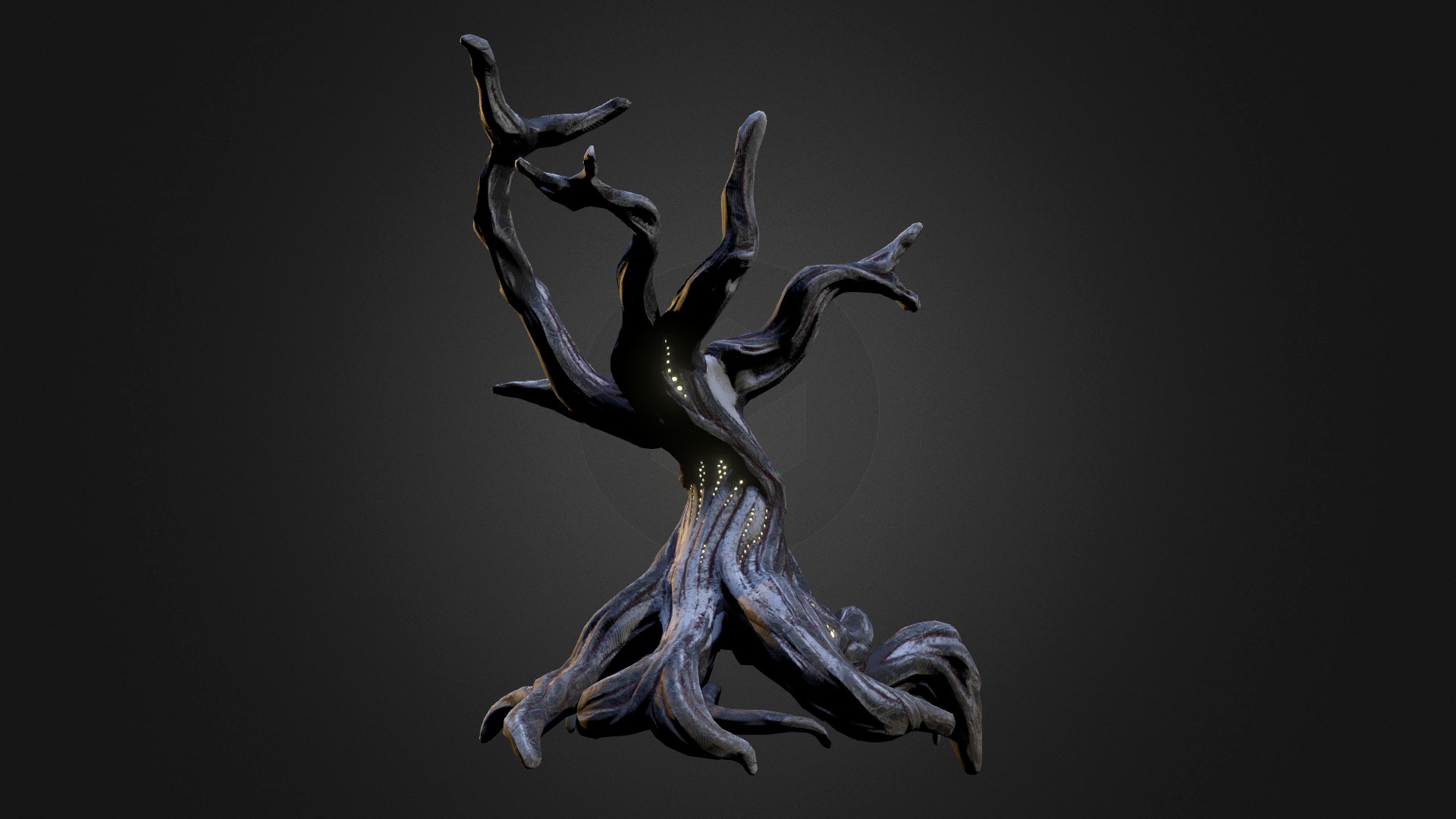 Arbre mort / Dead tree - 3D model by waz0 [fa04cb4] - Sketchfab