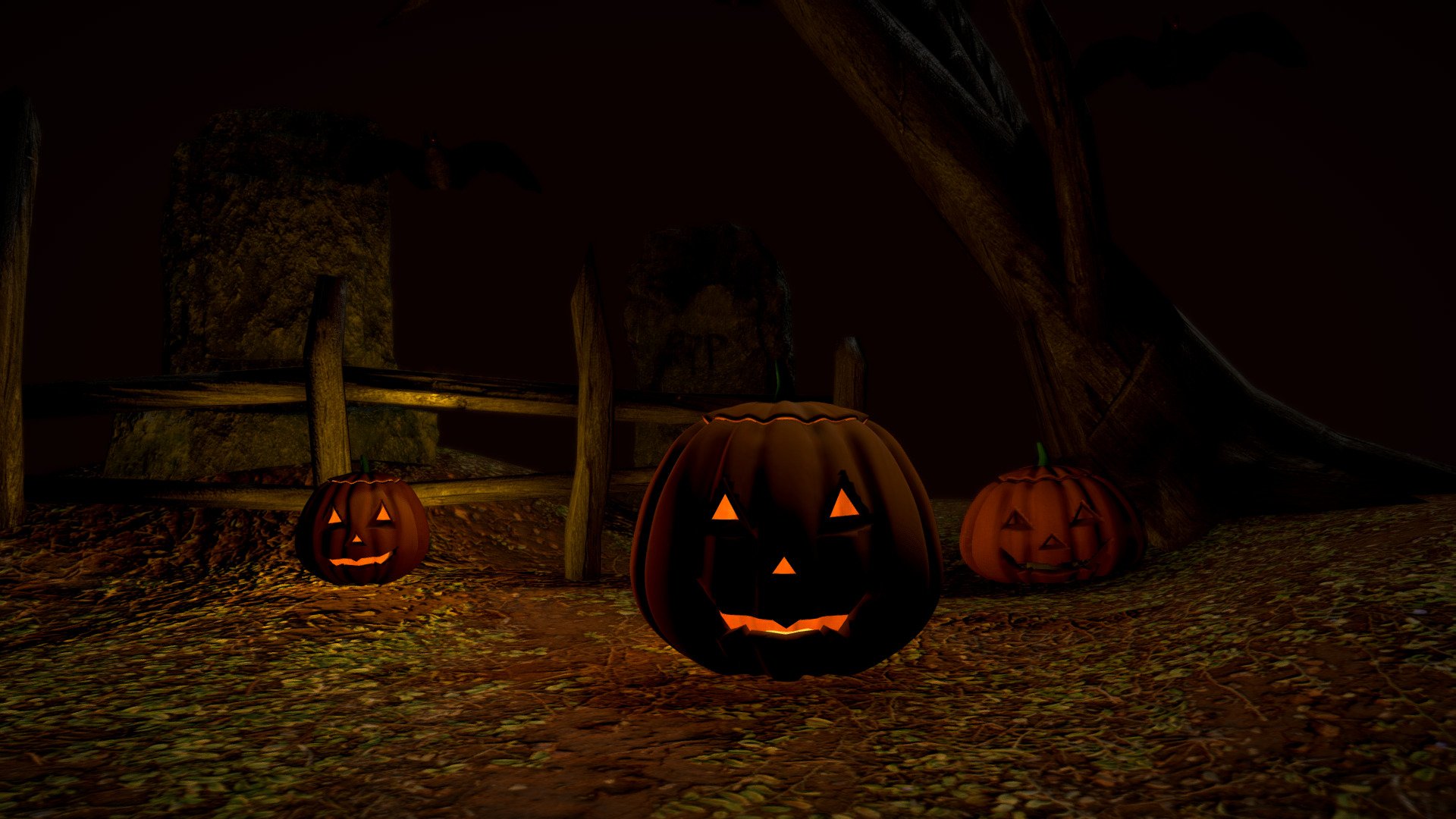 Halloween - 3D model by DemianSogu [fa056b4] - Sketchfab