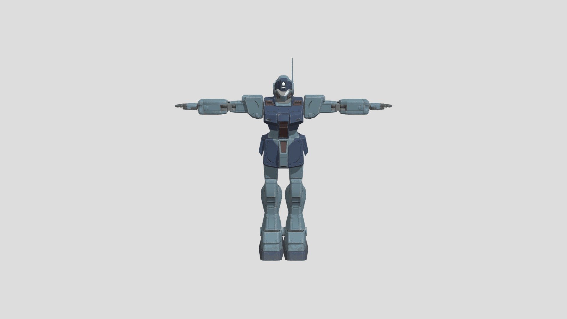 Gundam Evolution RGM-79SP - Download Free 3D model by NAJWAN_ID ...