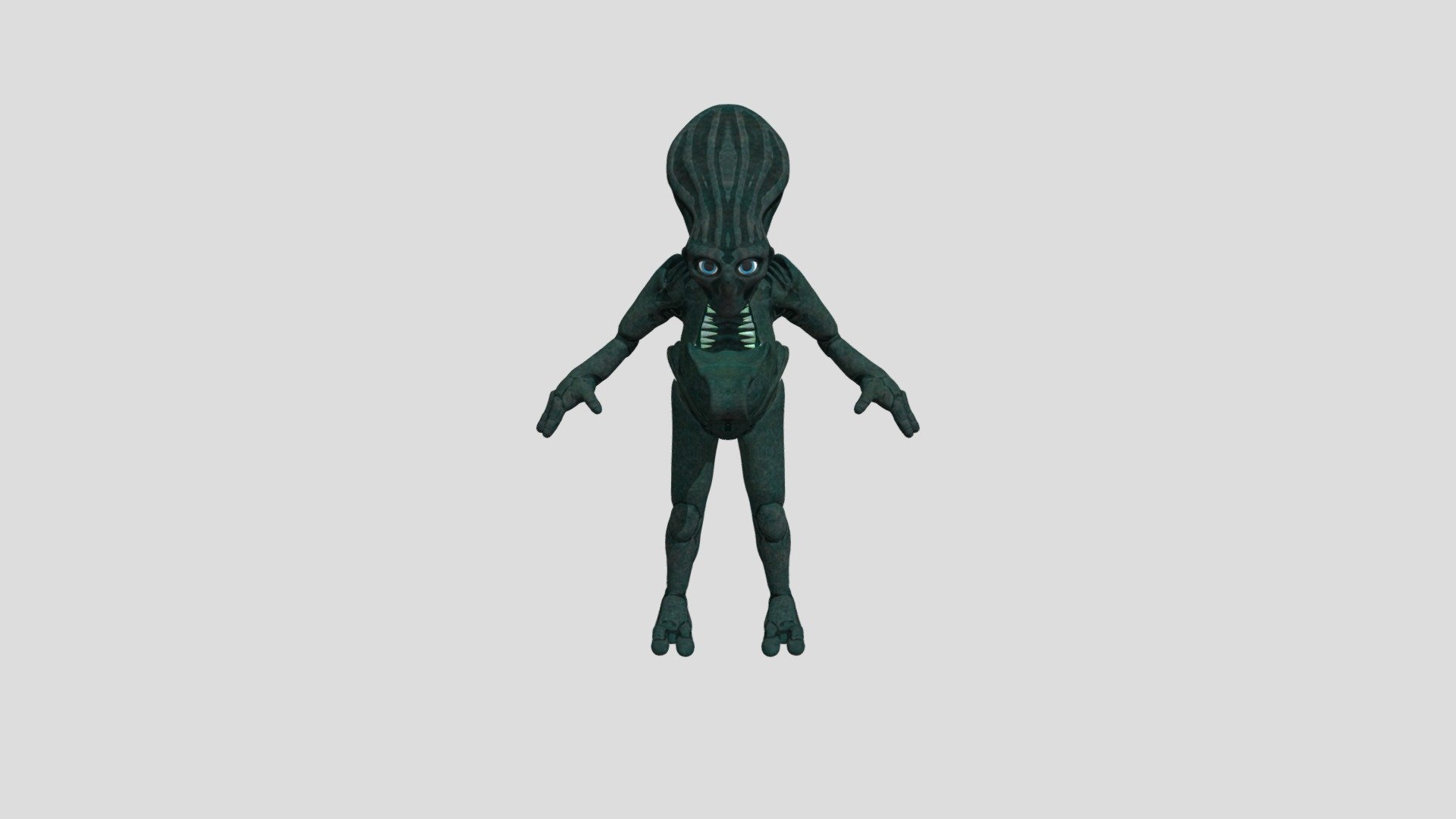 Alien - Download Free 3D model by Danilo.Ramos [fa0b4f0] - Sketchfab