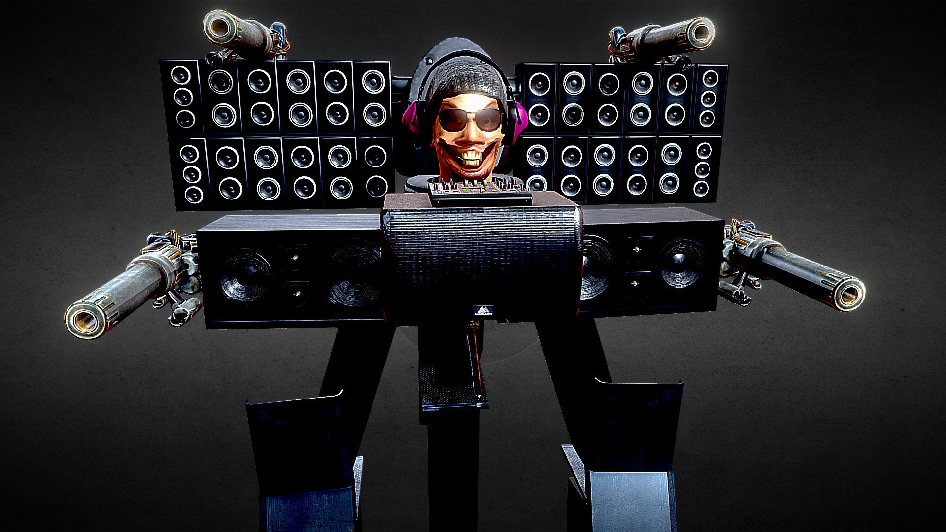 DJ skibidi toilet 2.0 - Download Free 3D model by photon (that one ...