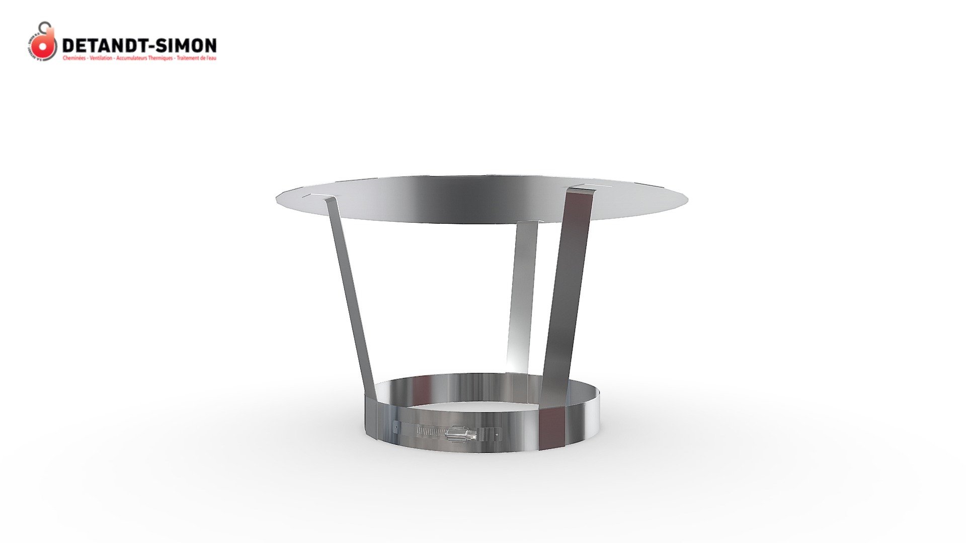 Chapeau Standard Inox - 3D model by Detandt Simon (@detandtsimon ...
