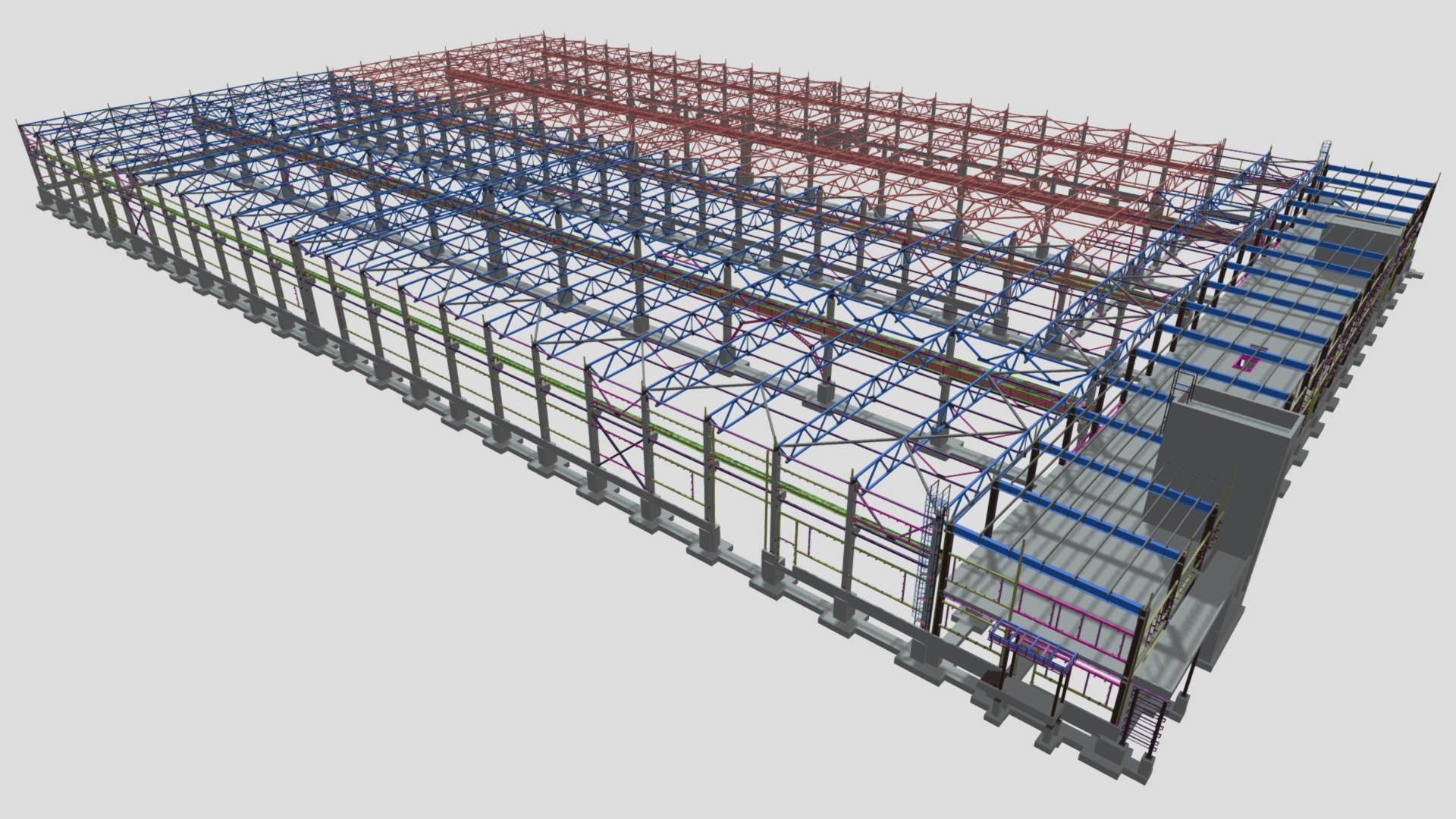 Equipment warehouse reconstruction - Download Free 3D model by ...