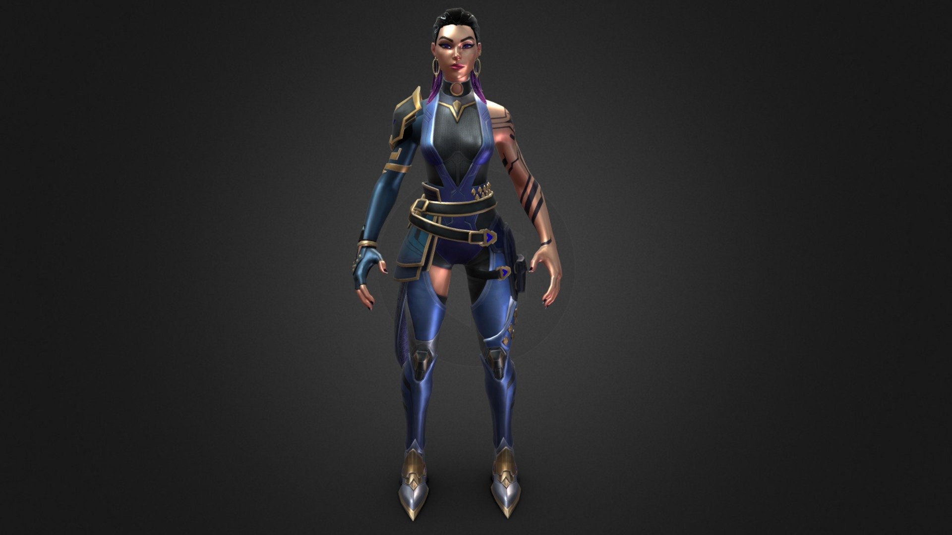 Reyna - Valorant - Download Free 3D model by kairos ...
