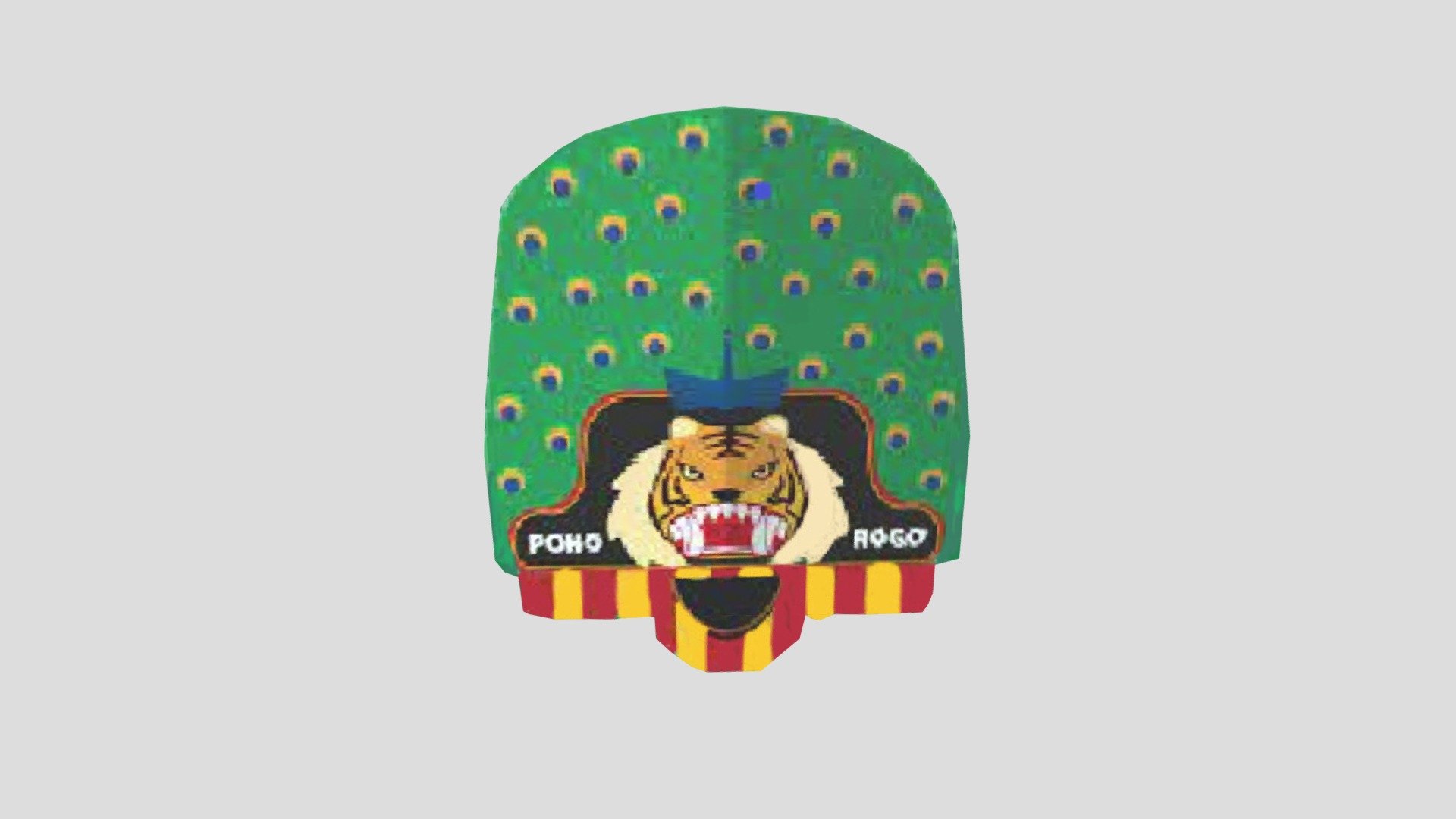 Topeng Reog - 3D model by aulianh11 [fa0fe48] - Sketchfab
