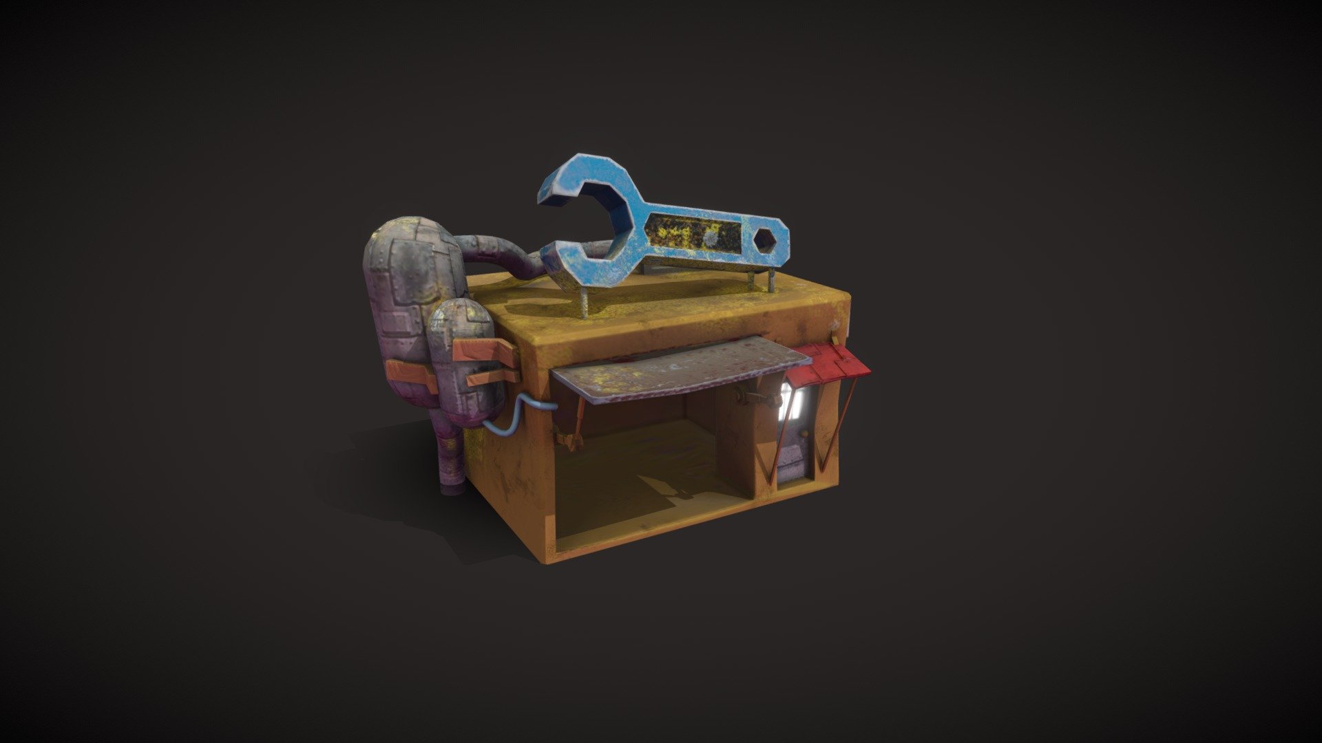 Scrap Shop - 3D model by Arthur.CZ.Digitel [fa104a6] - Sketchfab