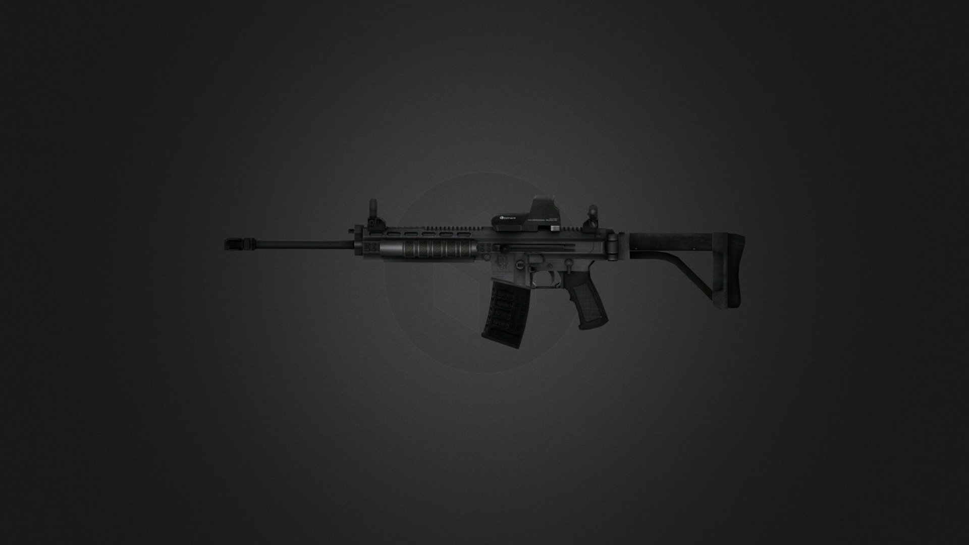 Robinson Arms Xcr - 3D model by Dimac [fa109bf] - Sketchfab