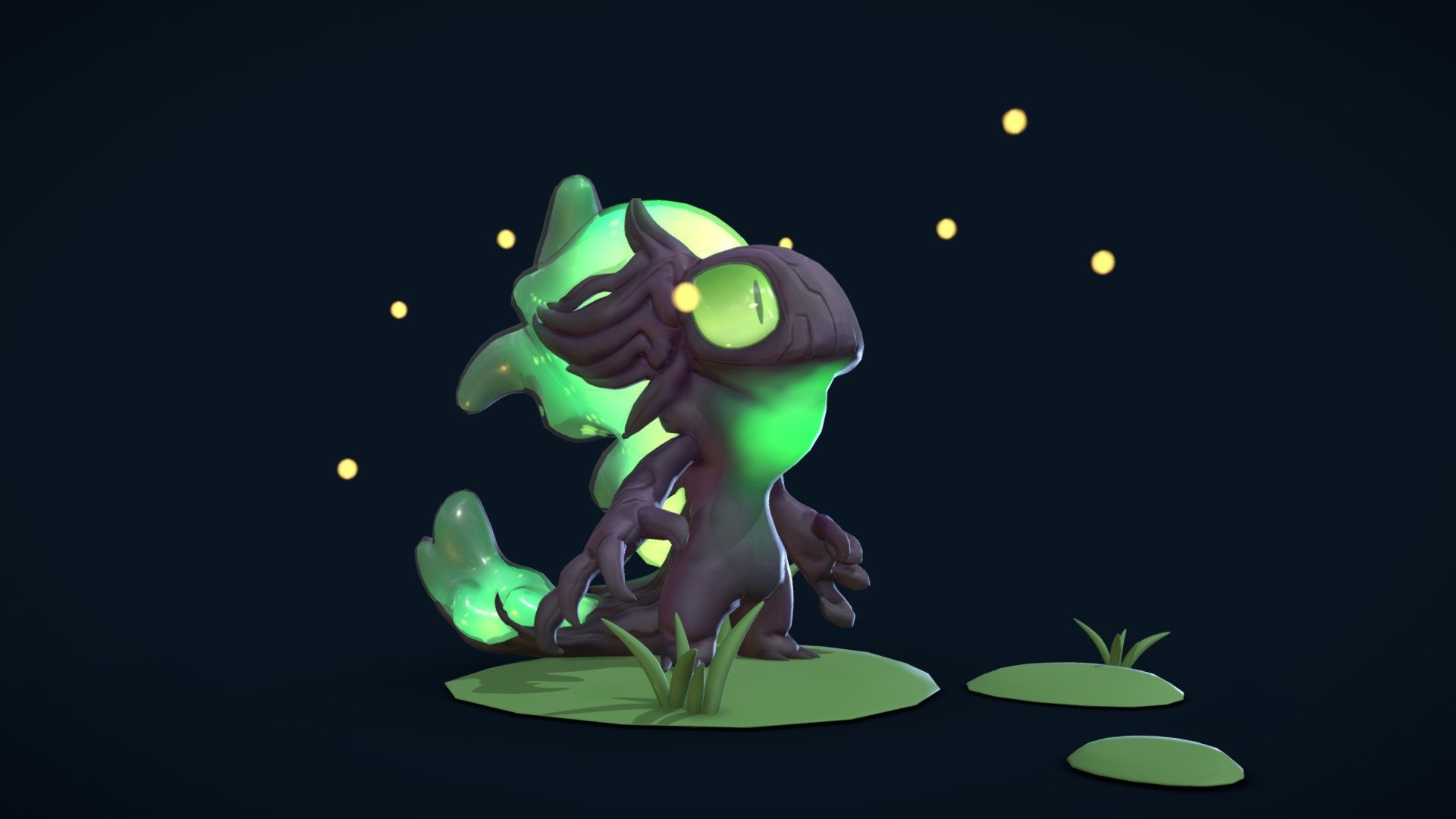 Skitterling - Cute Creature Workshop - 3D model by Dennis Skodda ...