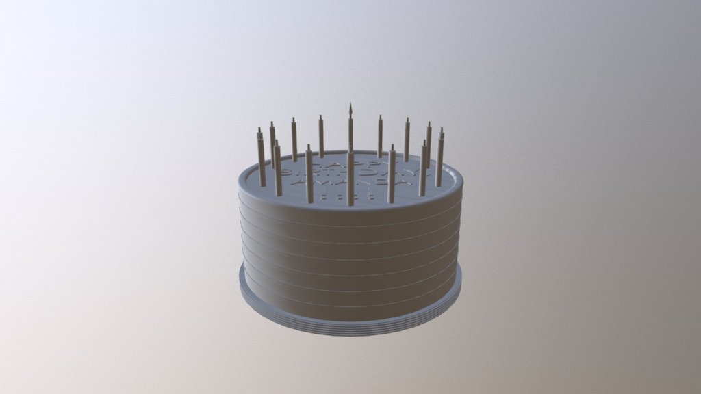 Cake - Download Free 3D model by iduser33 [fa124fd] - Sketchfab