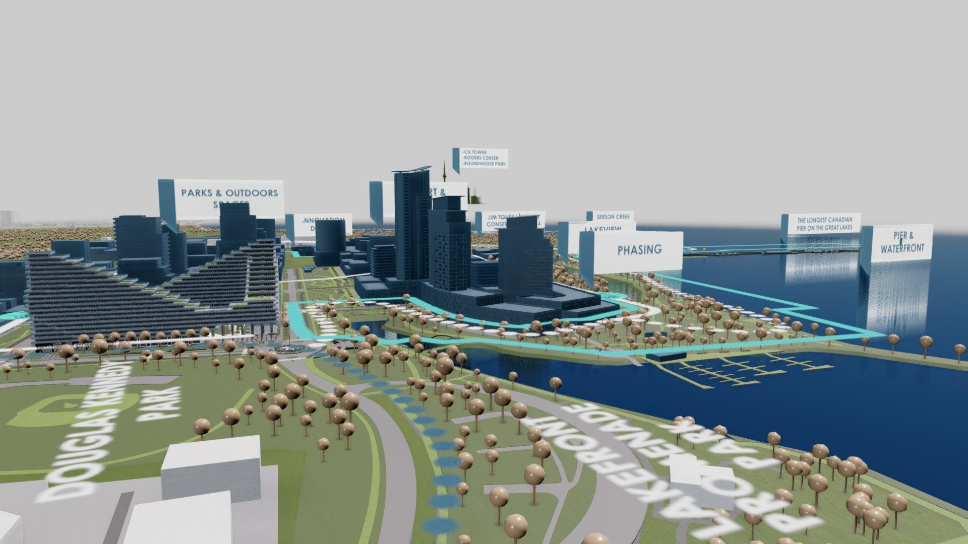 Harbour_walk_building_w_landscape_stylized_7km_M - 3D model by ...