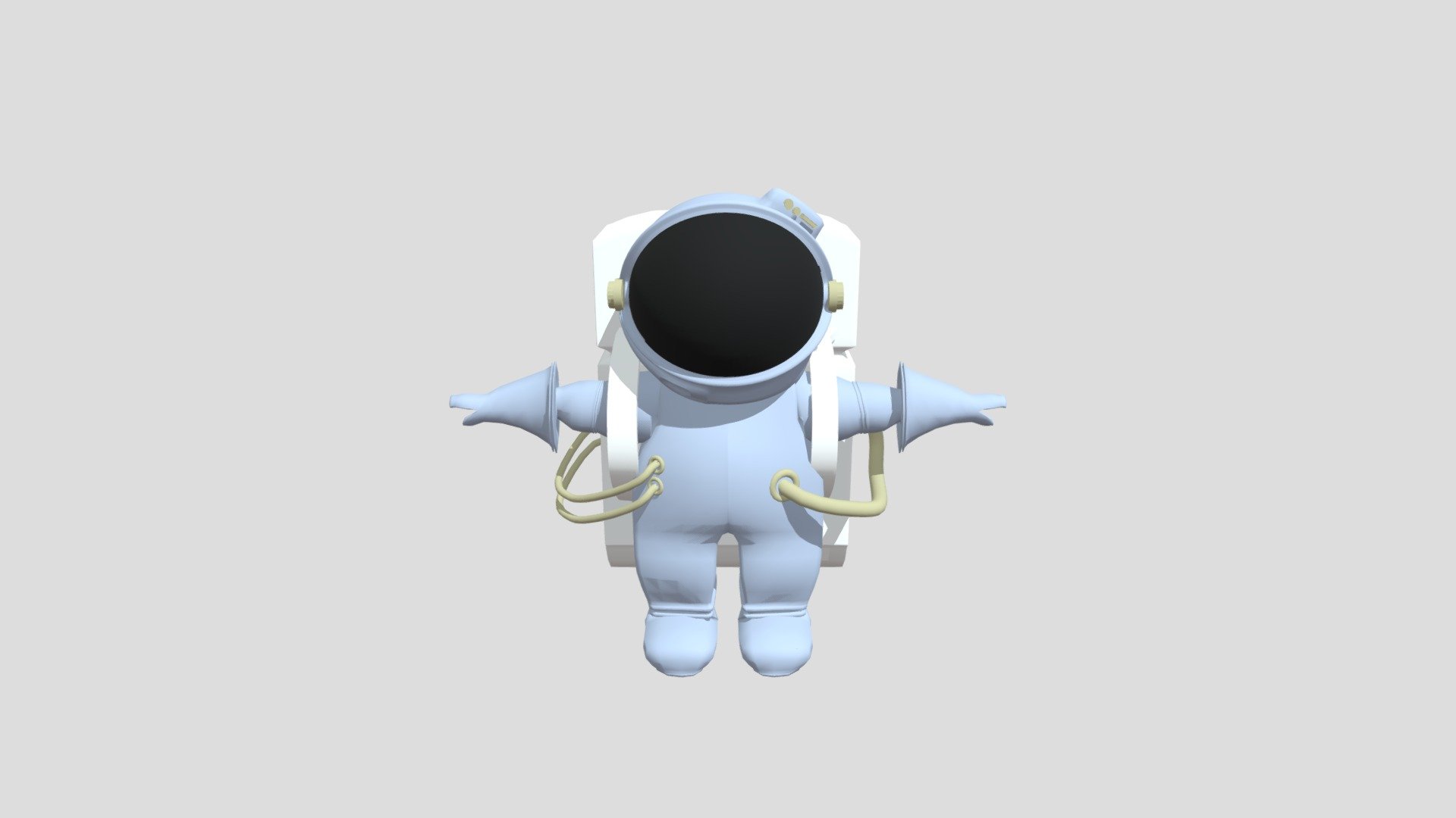astronauta cartoon 3d - 3D model by samara mendes (@samno) [fa1318d ...